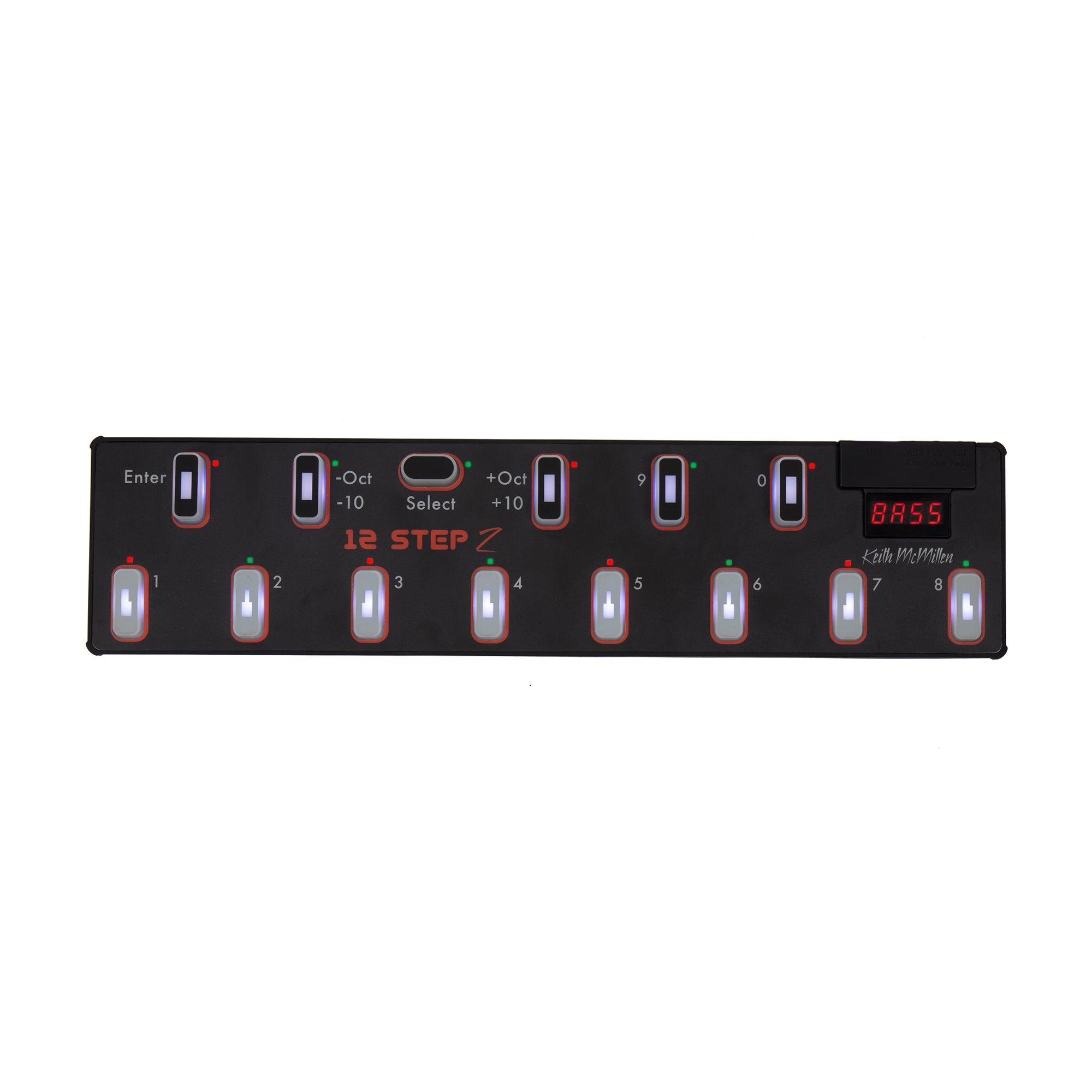 Keith McMillen 12Step 2 MIDI Keyboard Controller Pedal – Chicago Music ...