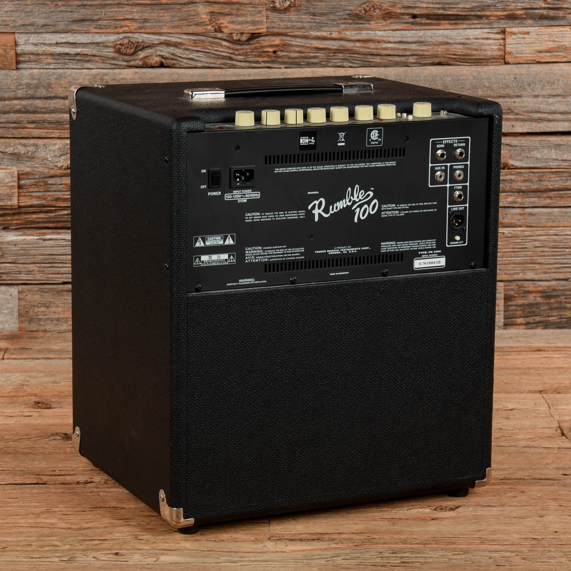 Fender Rumble 100 V3 100-Watt 1x12" Bass Combo Amp – Chicago Music Exchange