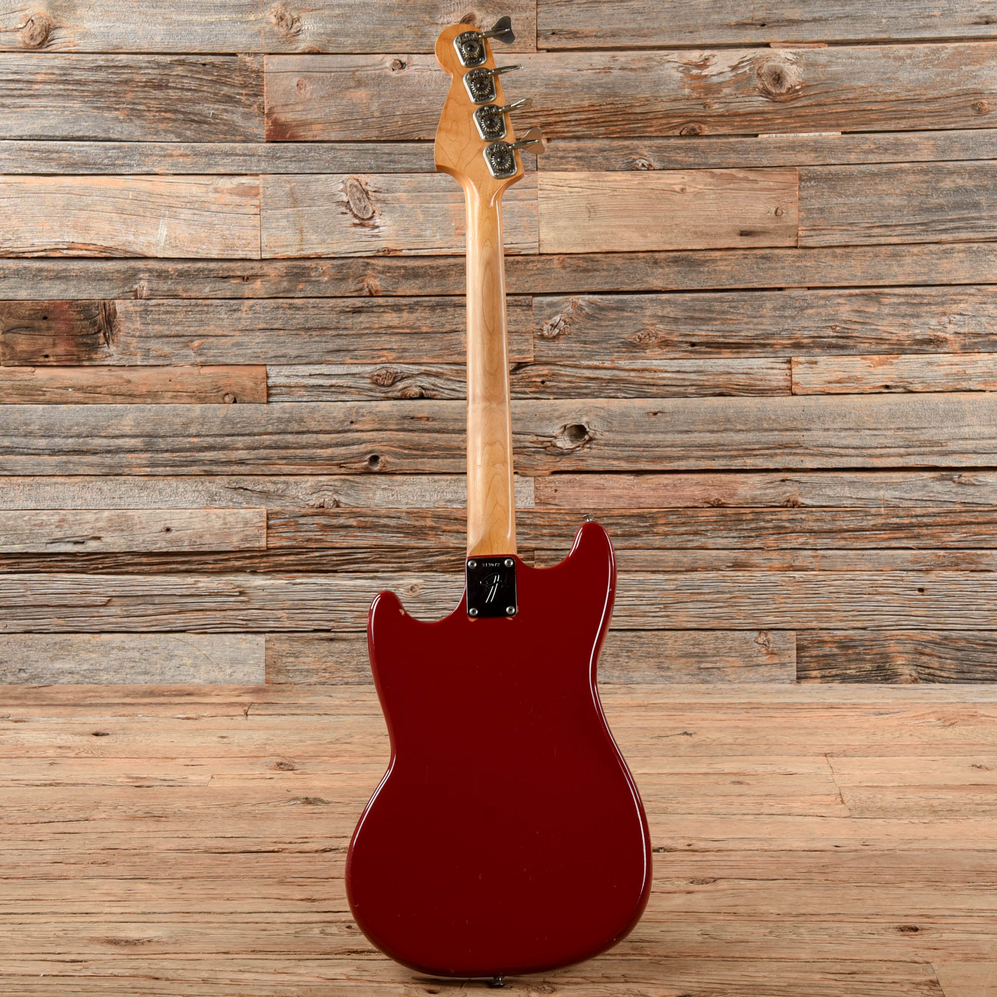 Fender Musicmaster Bass Dakota Red 1971 – Chicago Music Exchange