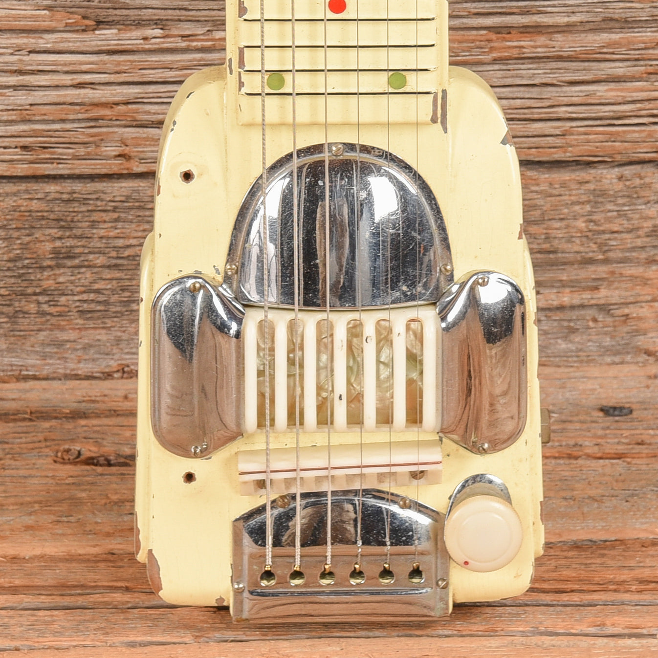 Teisco Lap Steel White – Chicago Music Exchange