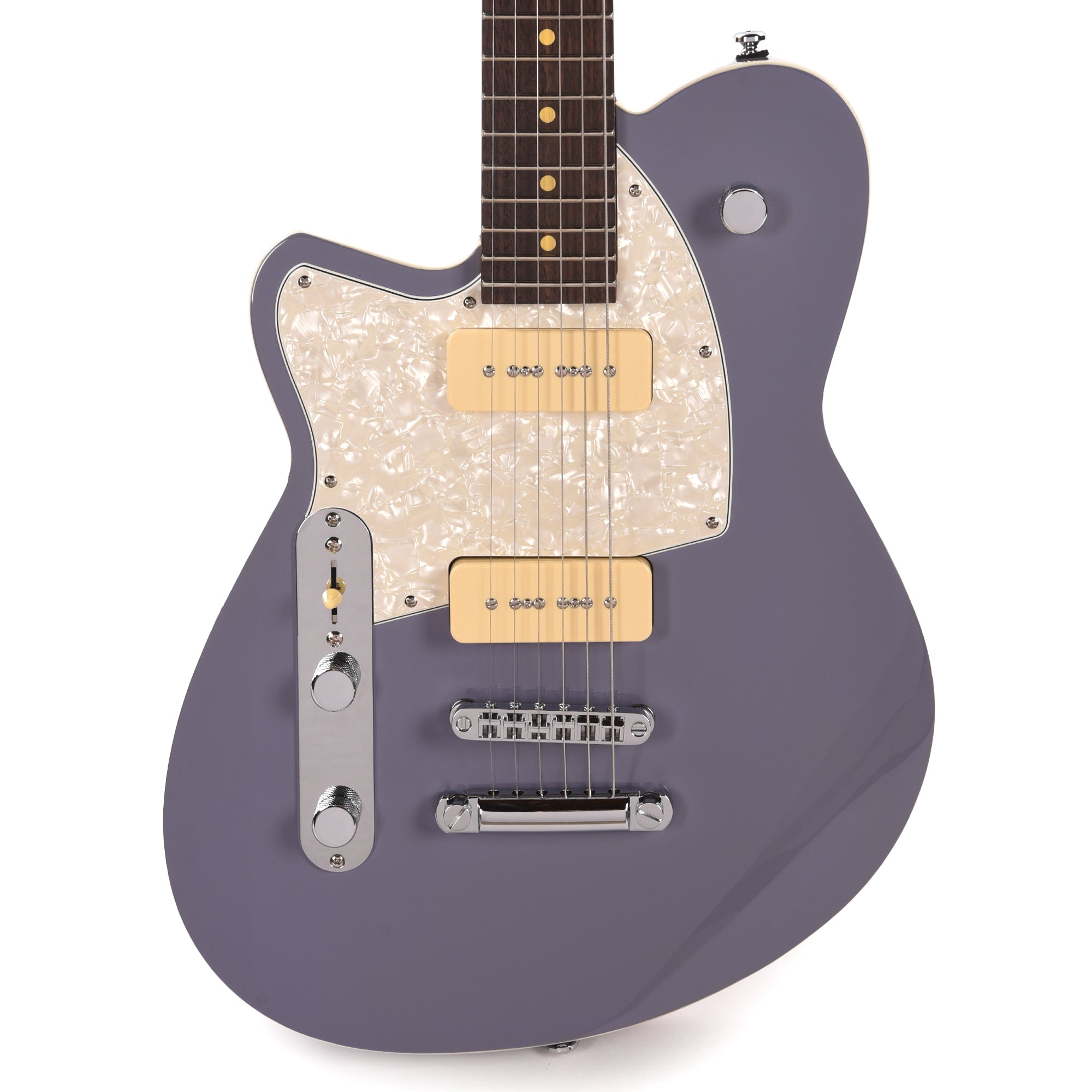 Reverend Charger 290 Periwinkle LEFTY – Chicago Music Exchange