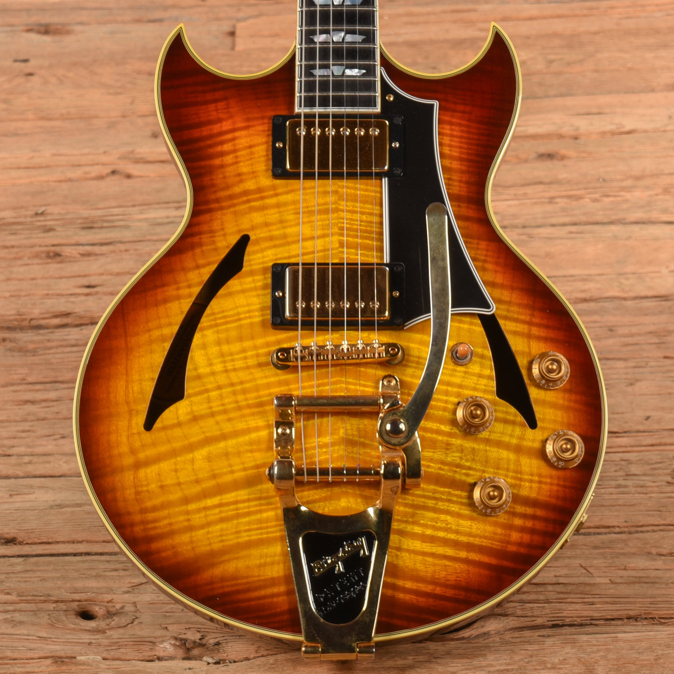 Gibson Custom Johnny A Custom Sunburst 2003 – Chicago Music Exchange