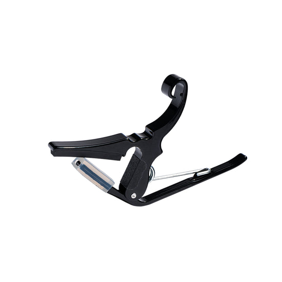 Kyser Drop-D Partial Capo for Upper 5 Strings (Drop-E) Black – Chicago ...