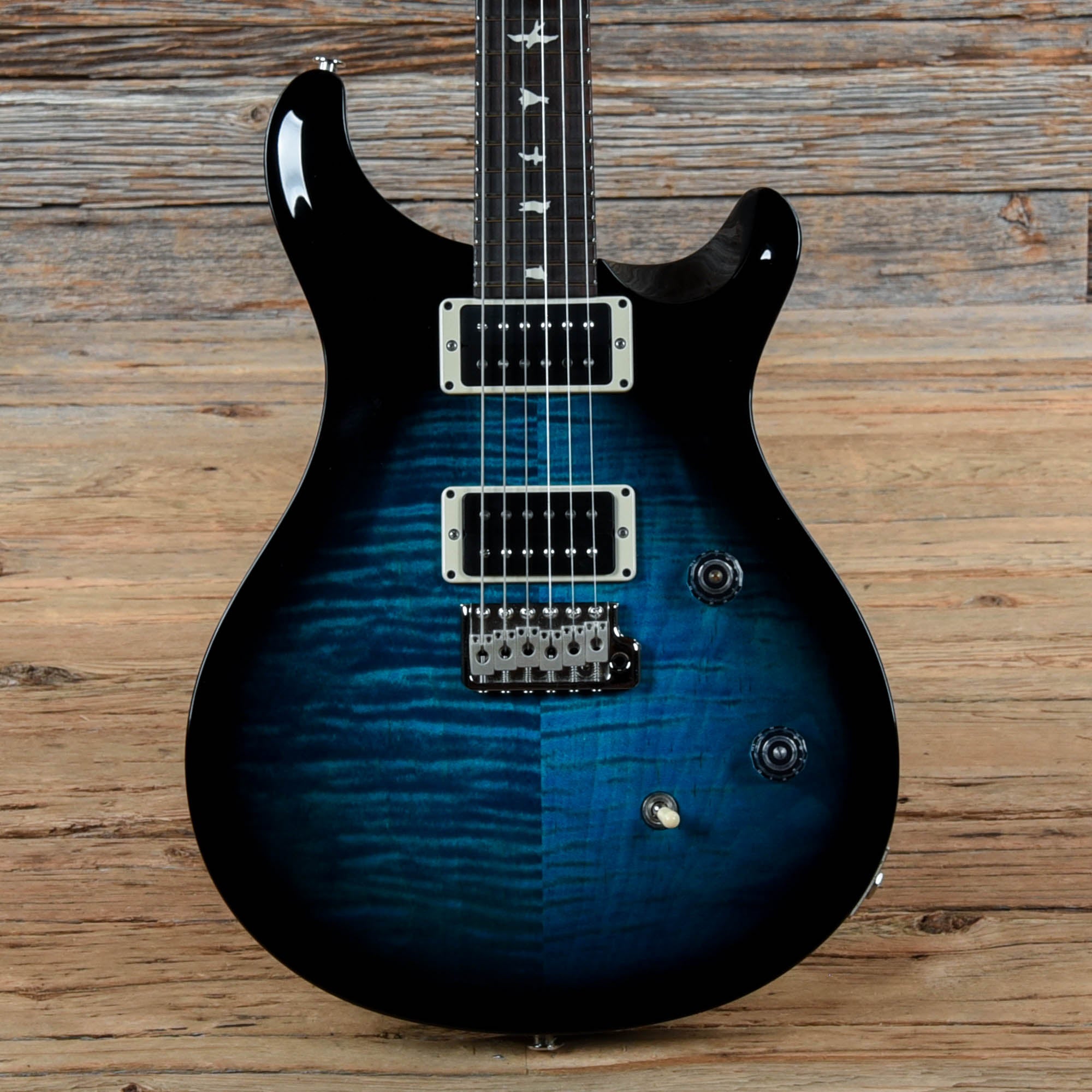 PRS CE24 Blue Matteo Smoke Wrap Burst 2022 – Chicago Music Exchange