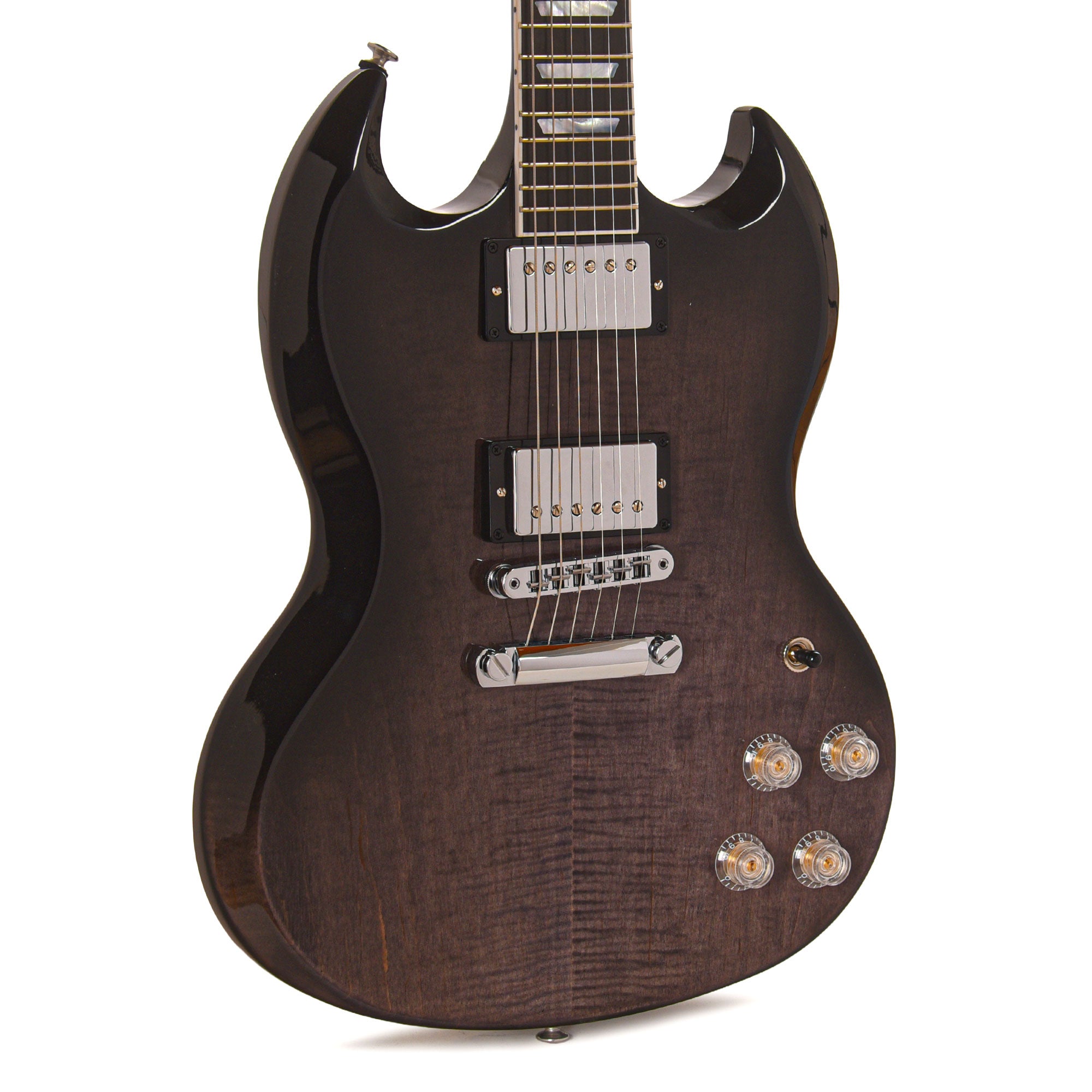 Gibson Modern SG Modern Trans Black Fade – Chicago Music Exchange