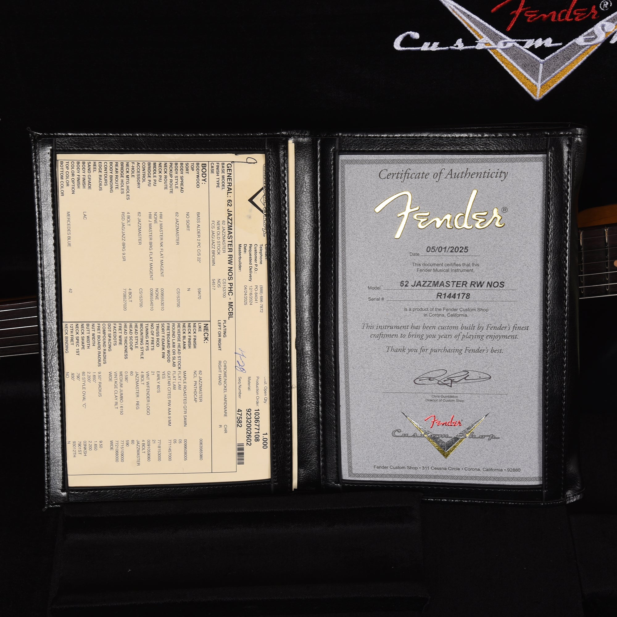 Fender Custom Shop Masterbuilt Marauder – Chicago Music Exchange