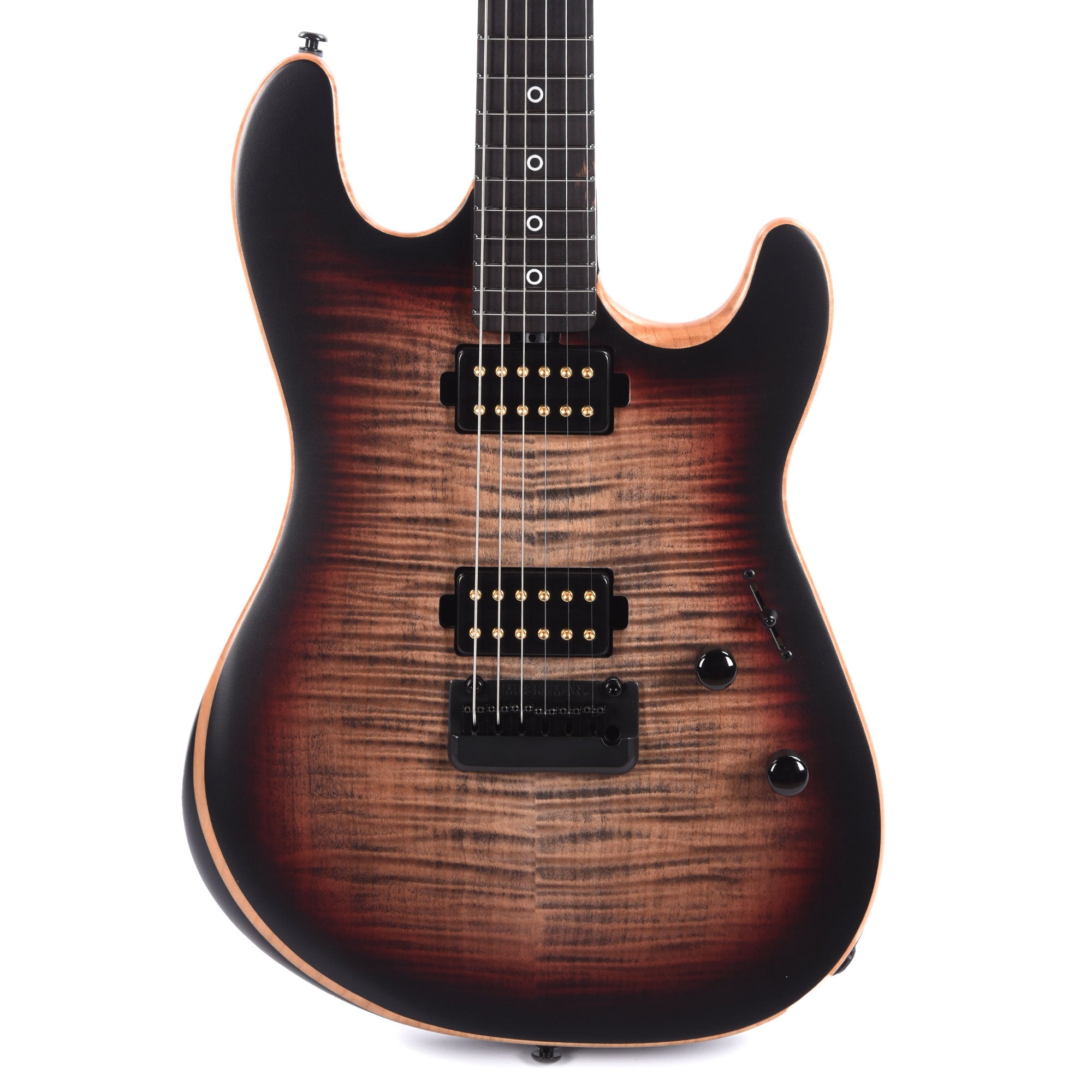 Music Man Sabre Guitar HH 6 String Rabea Massaad Vileblood Burst – Chicago Music Exchange