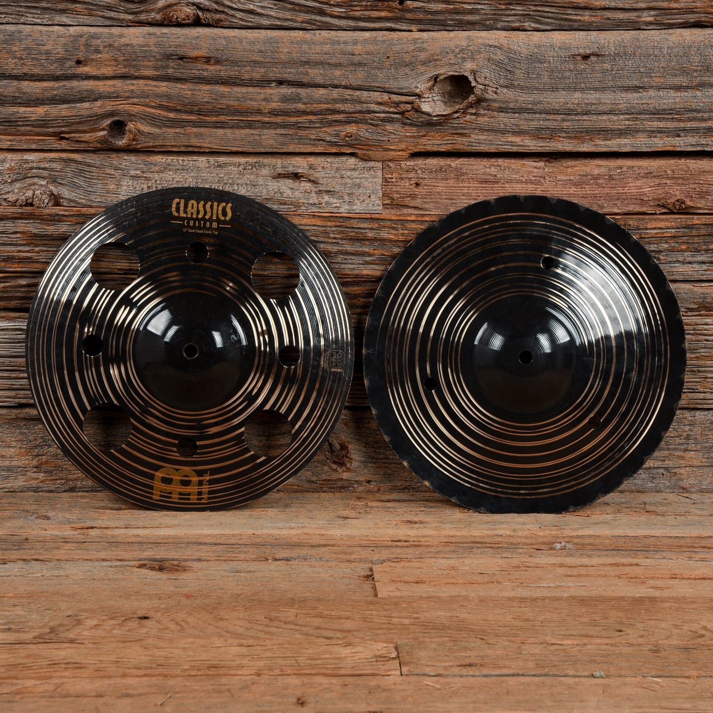Meinl 12" Classics Custom Dark Trash Stack Cymbals USED – Chicago Music ...