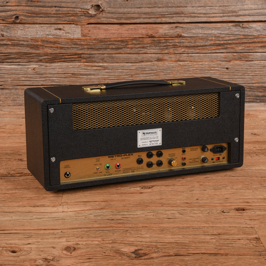 Metropoulos Metro-Plex MkII 50-Watt Head – Chicago Music Exchange