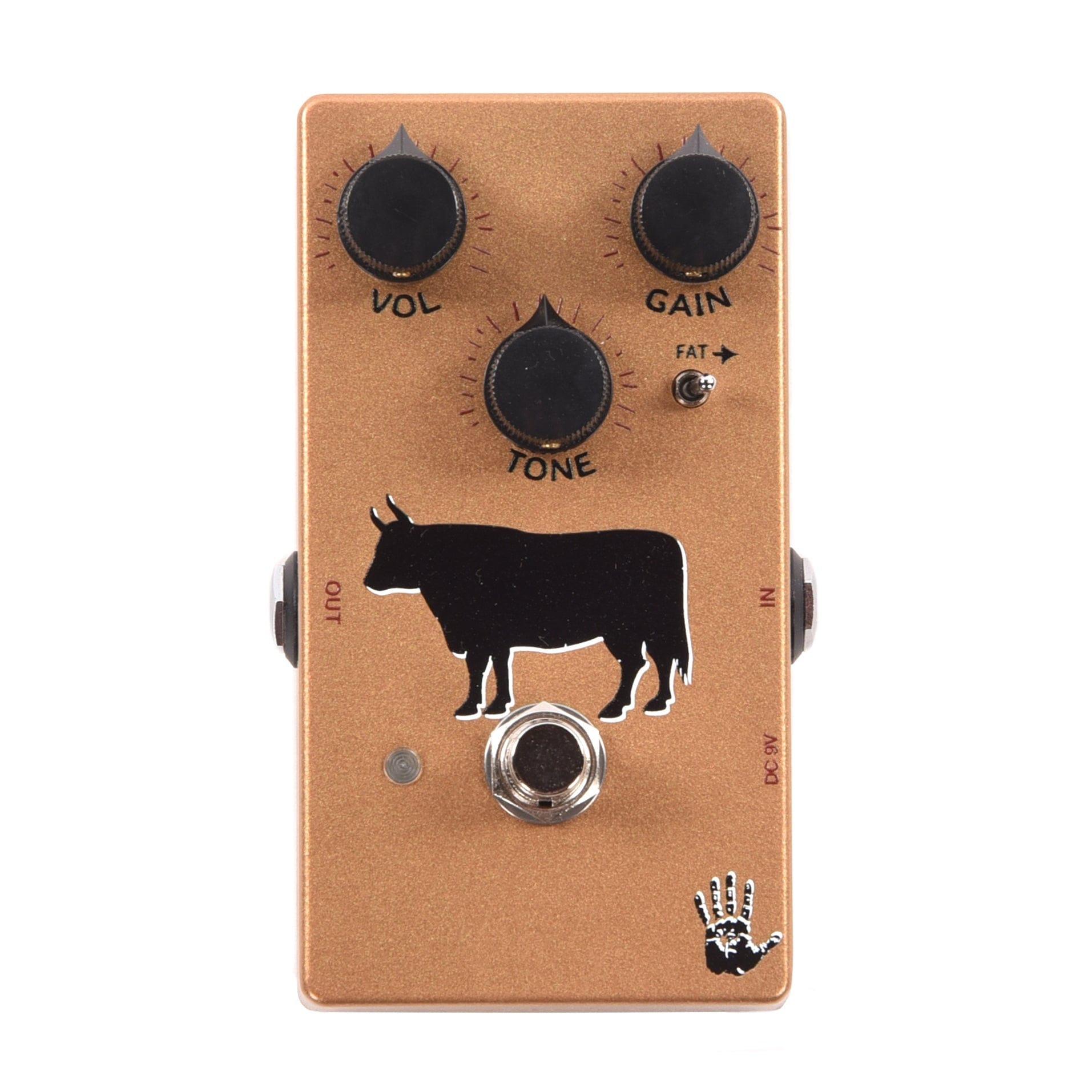 Mojo Hand FX Sacred Cow Professional Gold Overdrive Pedal – Chicago ...