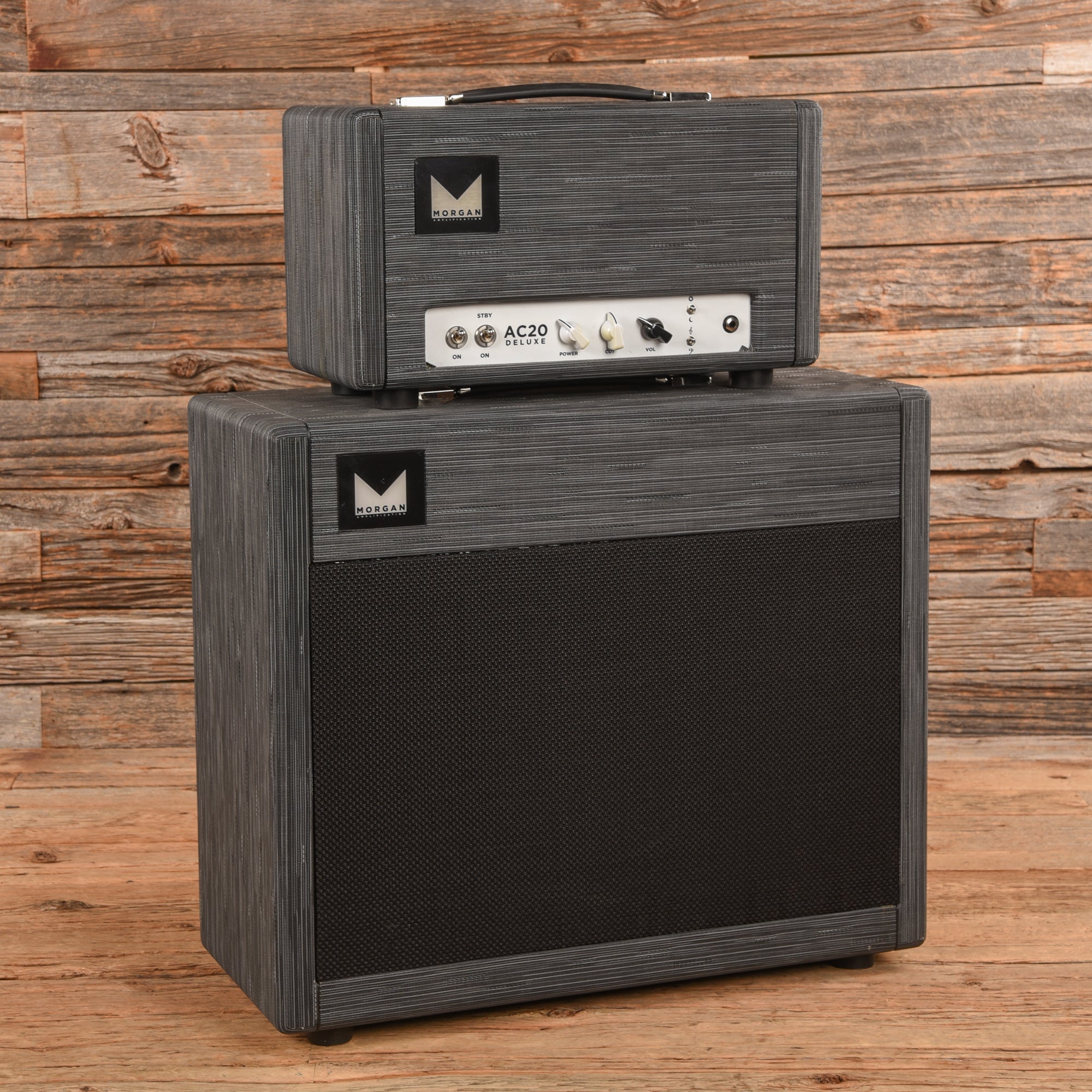 Morgan Amplification AC20 Deluxe Head w/Matching Cabinet – Chicago ...