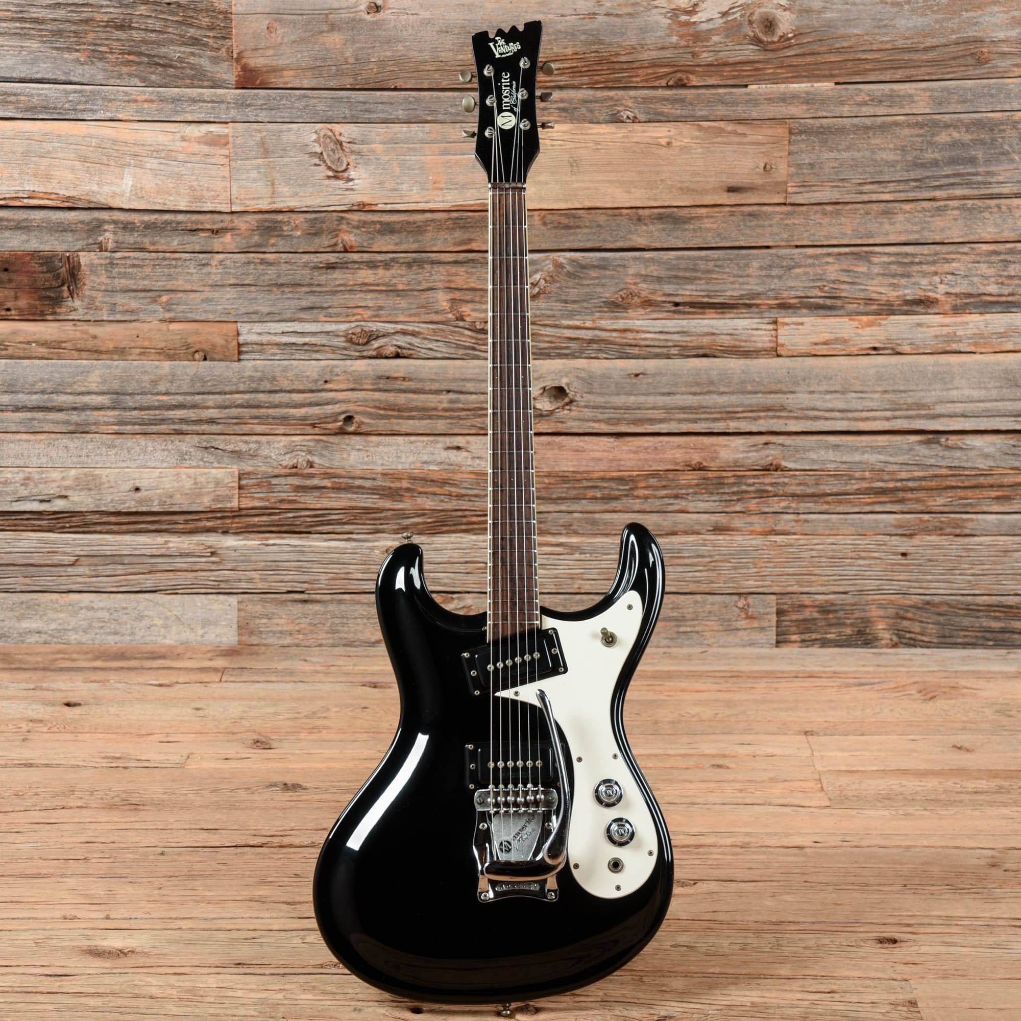 Mosrite Ventures Model Black 1966 – Chicago Music Exchange