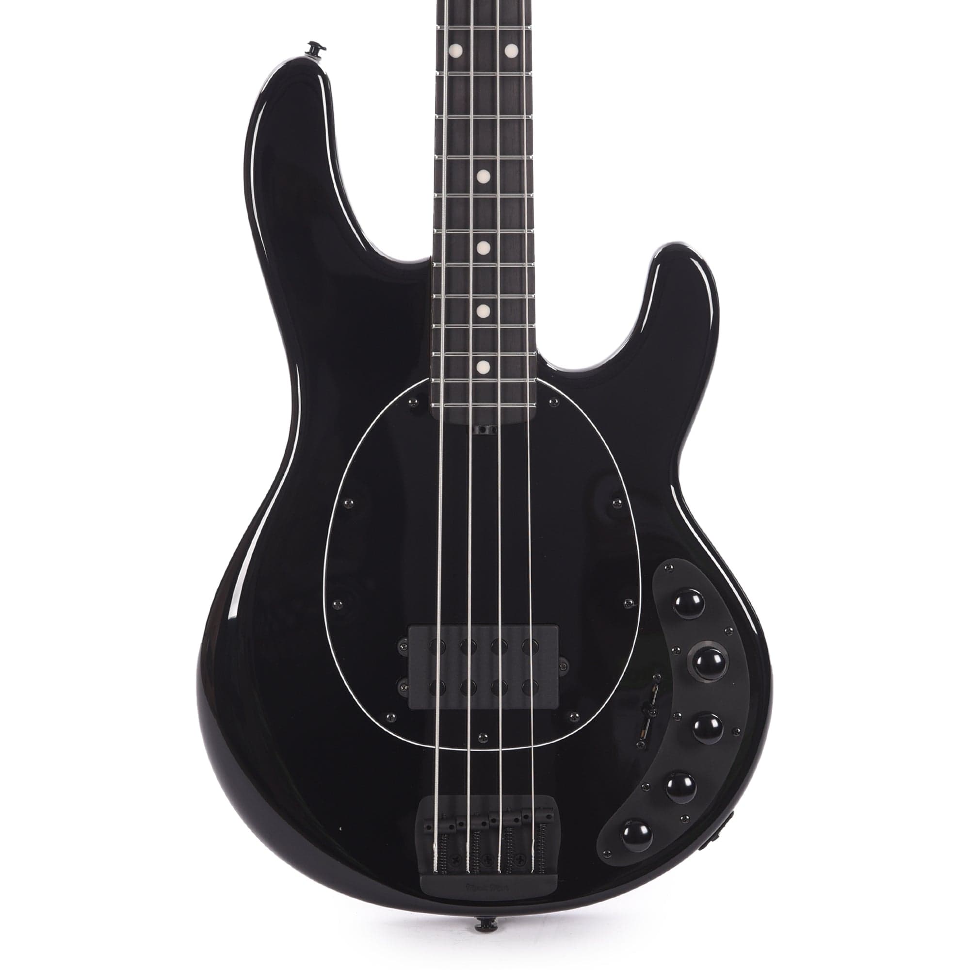 Music Man Dark Ray Obsidian Black – Chicago Music Exchange