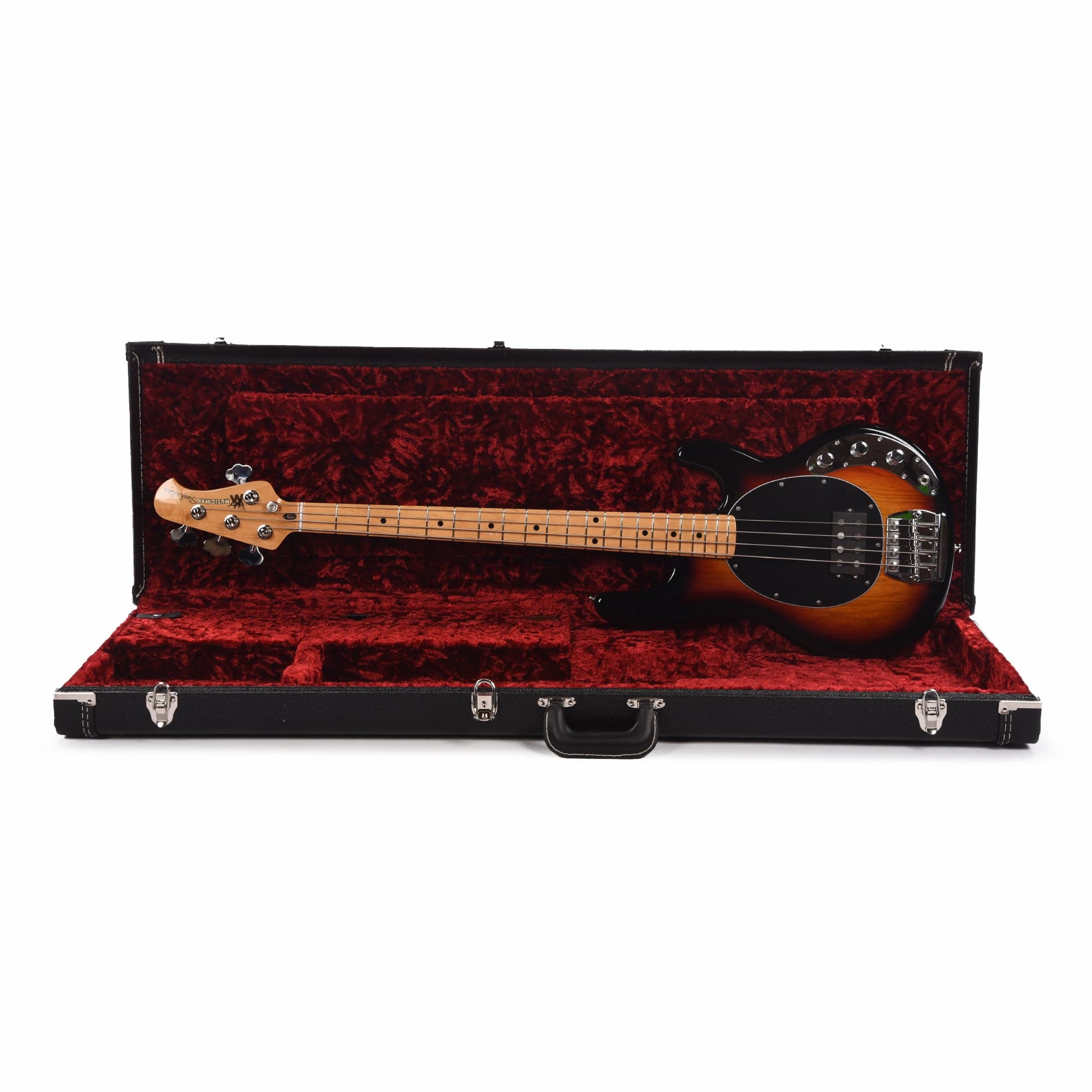 Music Man Retro 70s StingRay Bass Sunburst – Chicago Music Exchange