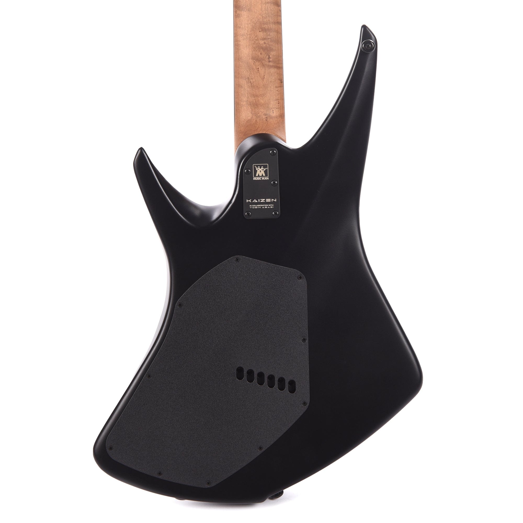Music Man Kaizen Tosin Abasi 6-String Apollo Black – Chicago Music Exchange