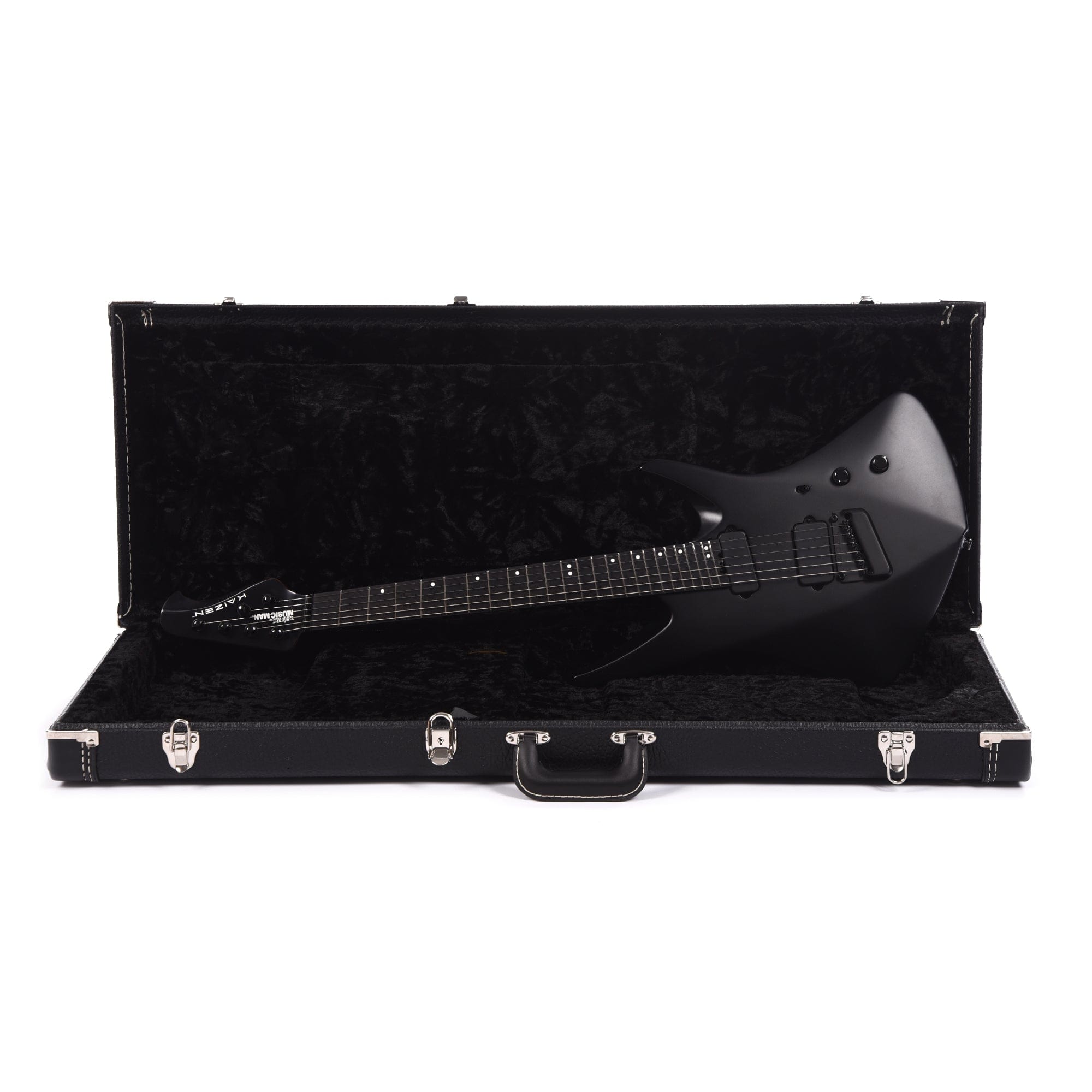 Music Man Kaizen Tosin Abasi 6-String Apollo Black – Chicago Music Exchange