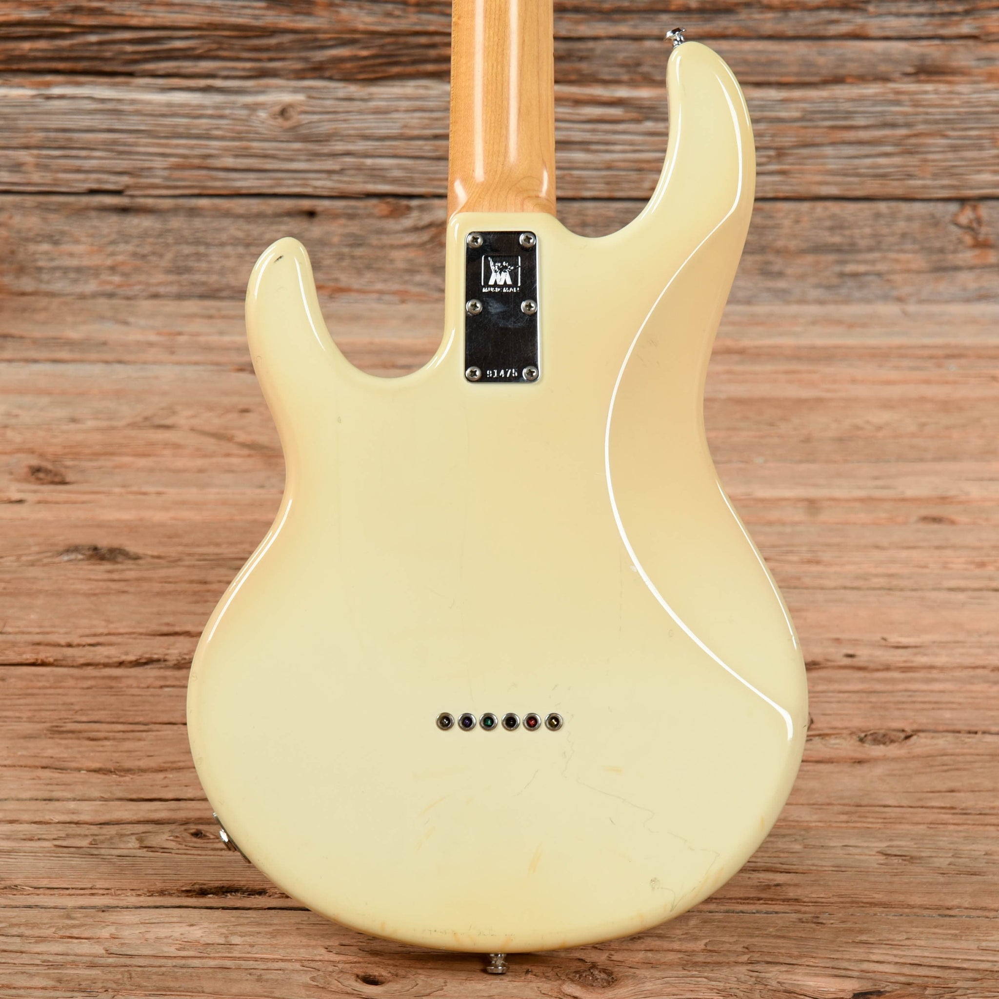 Music Man Silhouette HSS Vintage White 1991 – Chicago Music Exchange