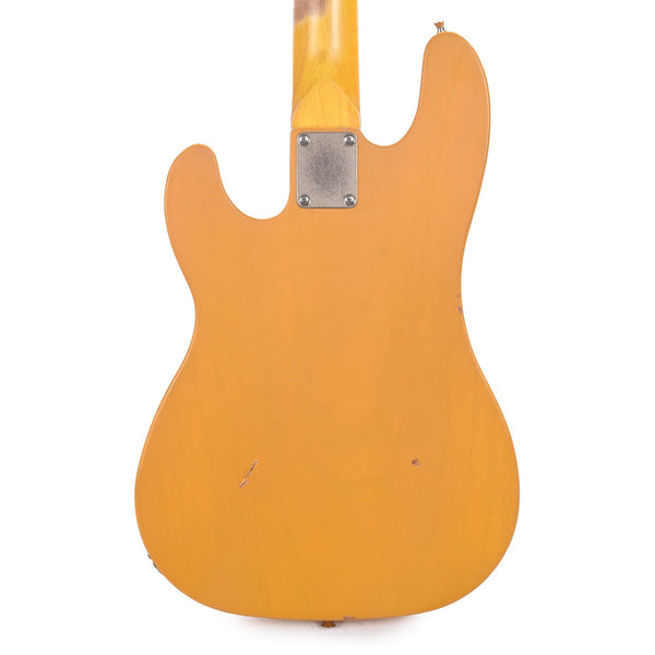 Nash PB-52 Butterscotch Blonde Light Relic w/1-Ply Black Pickguard & L ...