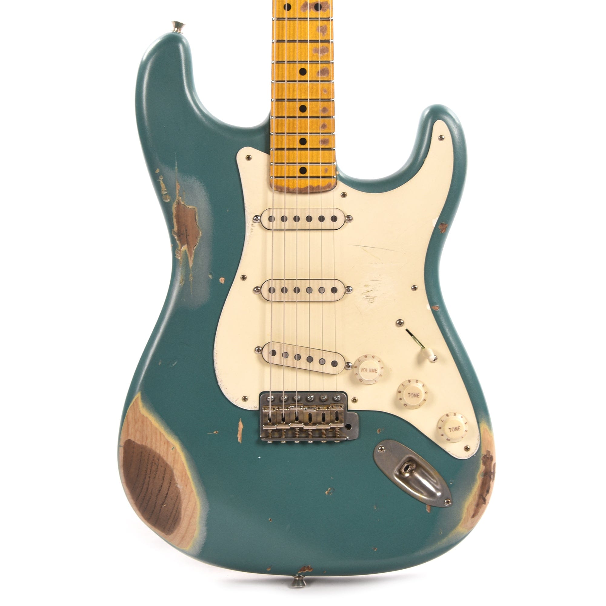 Nash S-57 Ash Sherwood Green Metallic Heavy Relic – Chicago Music Exchange