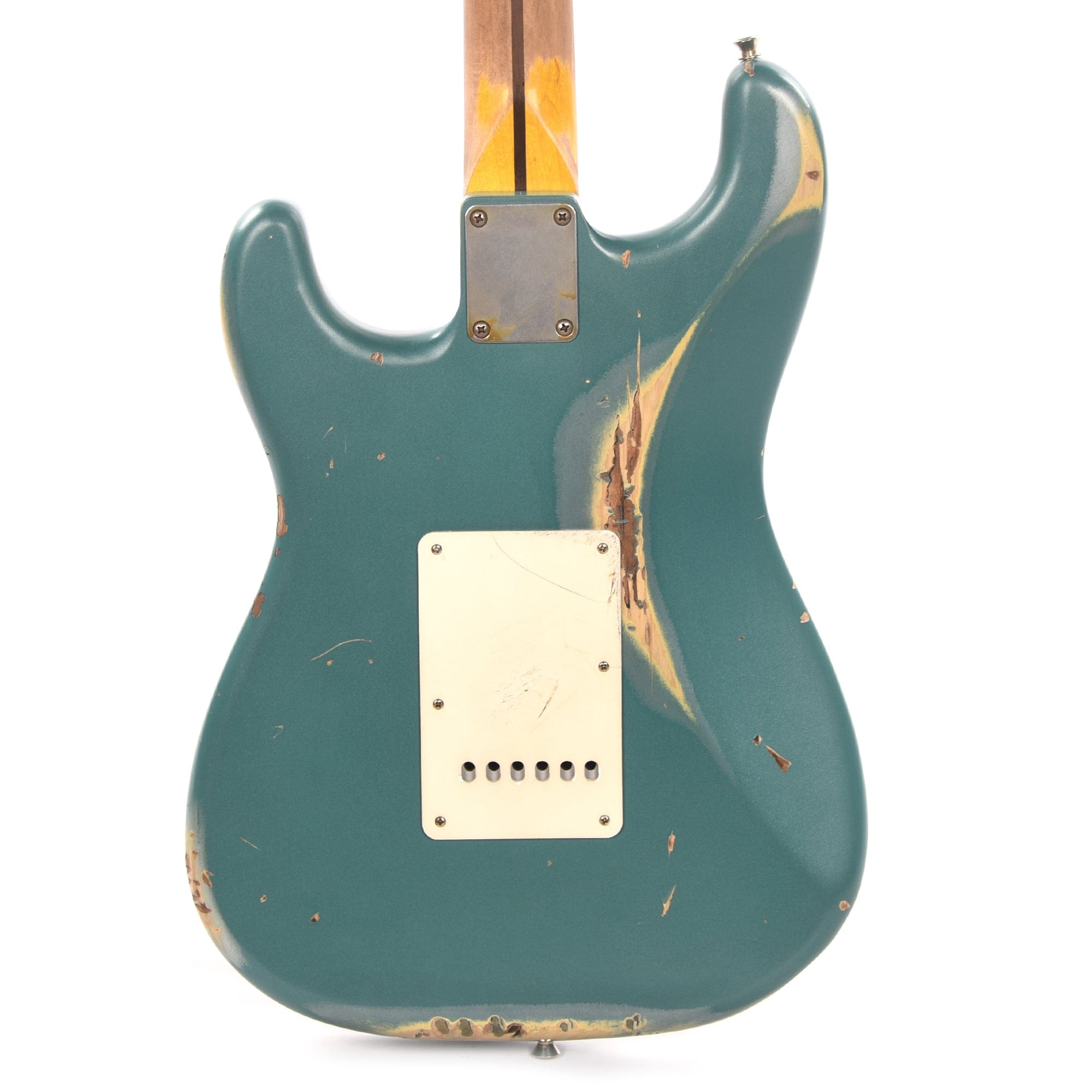 Nash S-57 Ash Sherwood Green Metallic Heavy Relic – Chicago Music Exchange