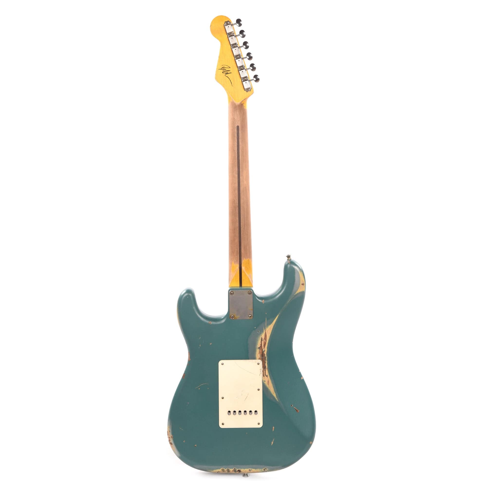 Nash S-57 Ash Sherwood Green Metallic Heavy Relic – Chicago Music Exchange