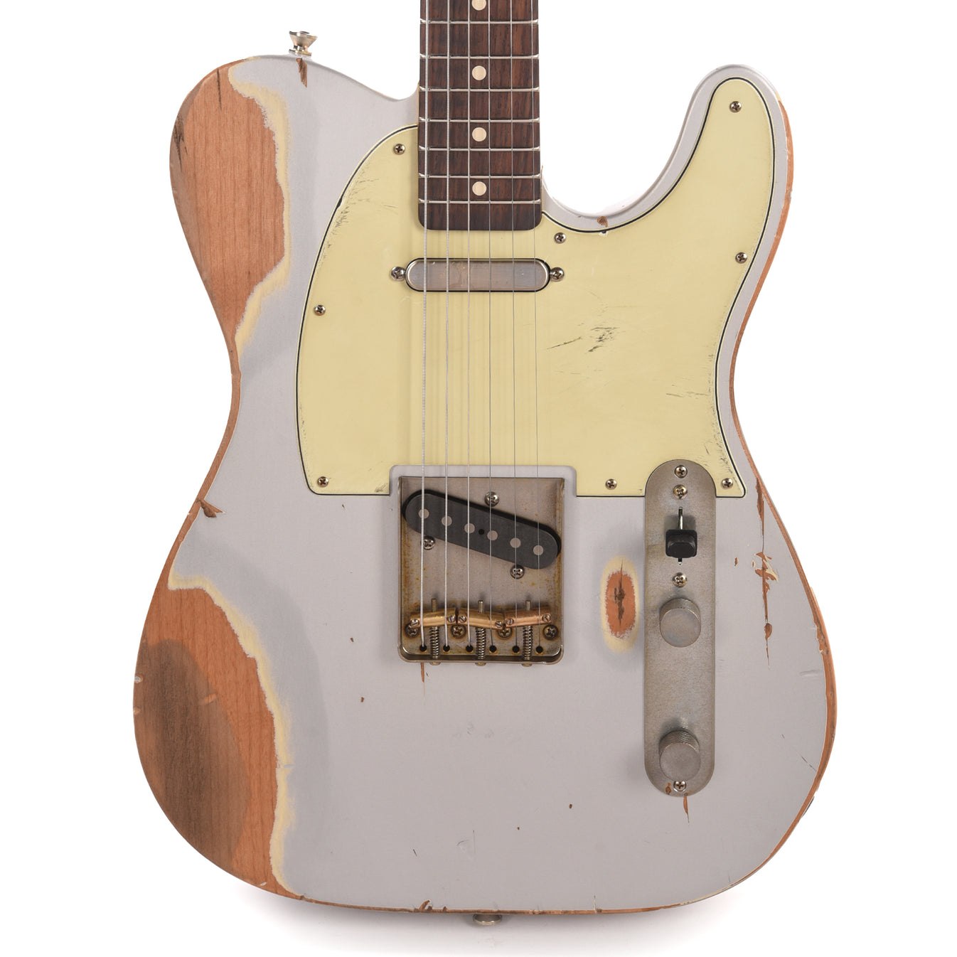 Nash T-63 Inca Silver Heavy Relic – Chicago Music Exchange
