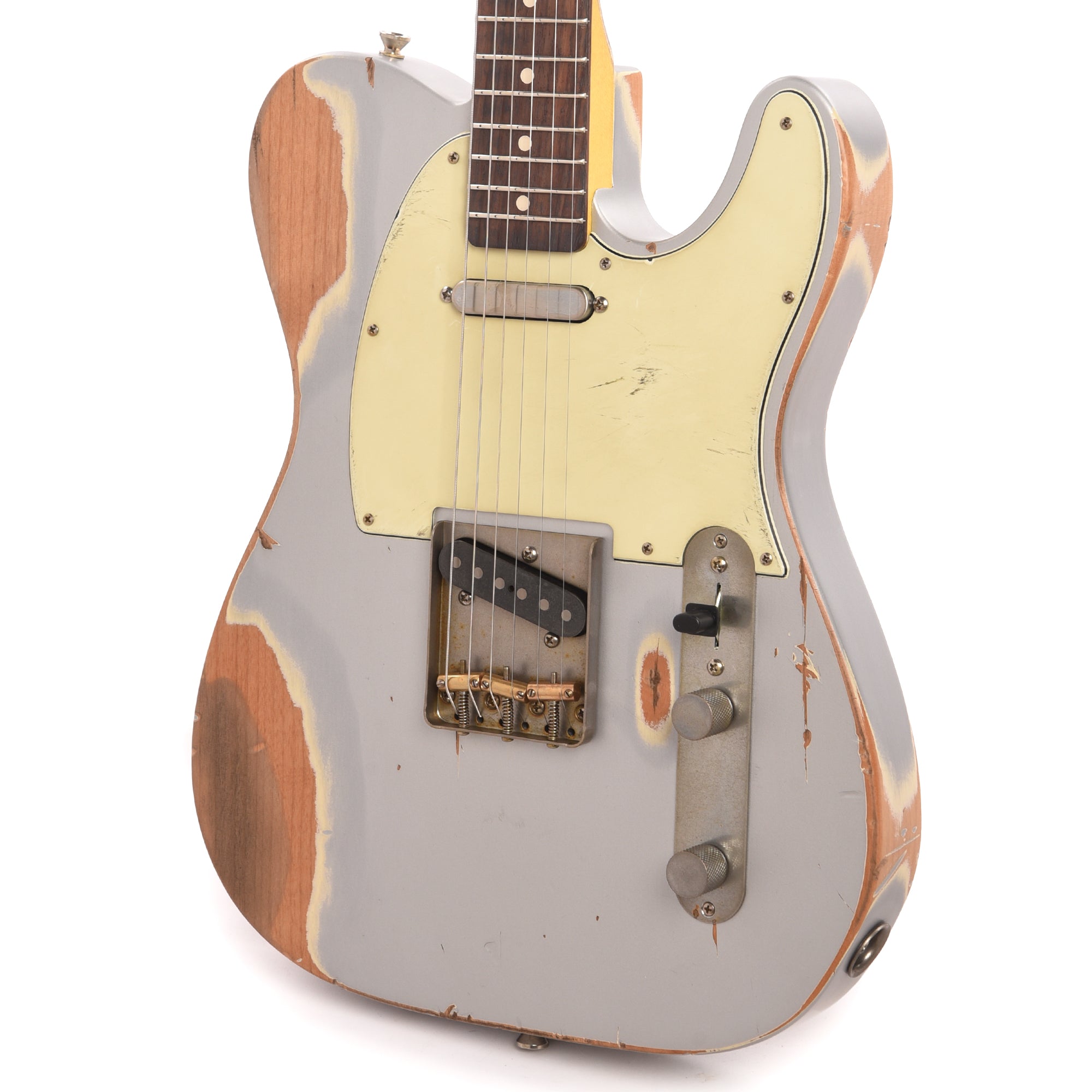 Nash T-63 Inca Silver Heavy Relic – Chicago Music Exchange