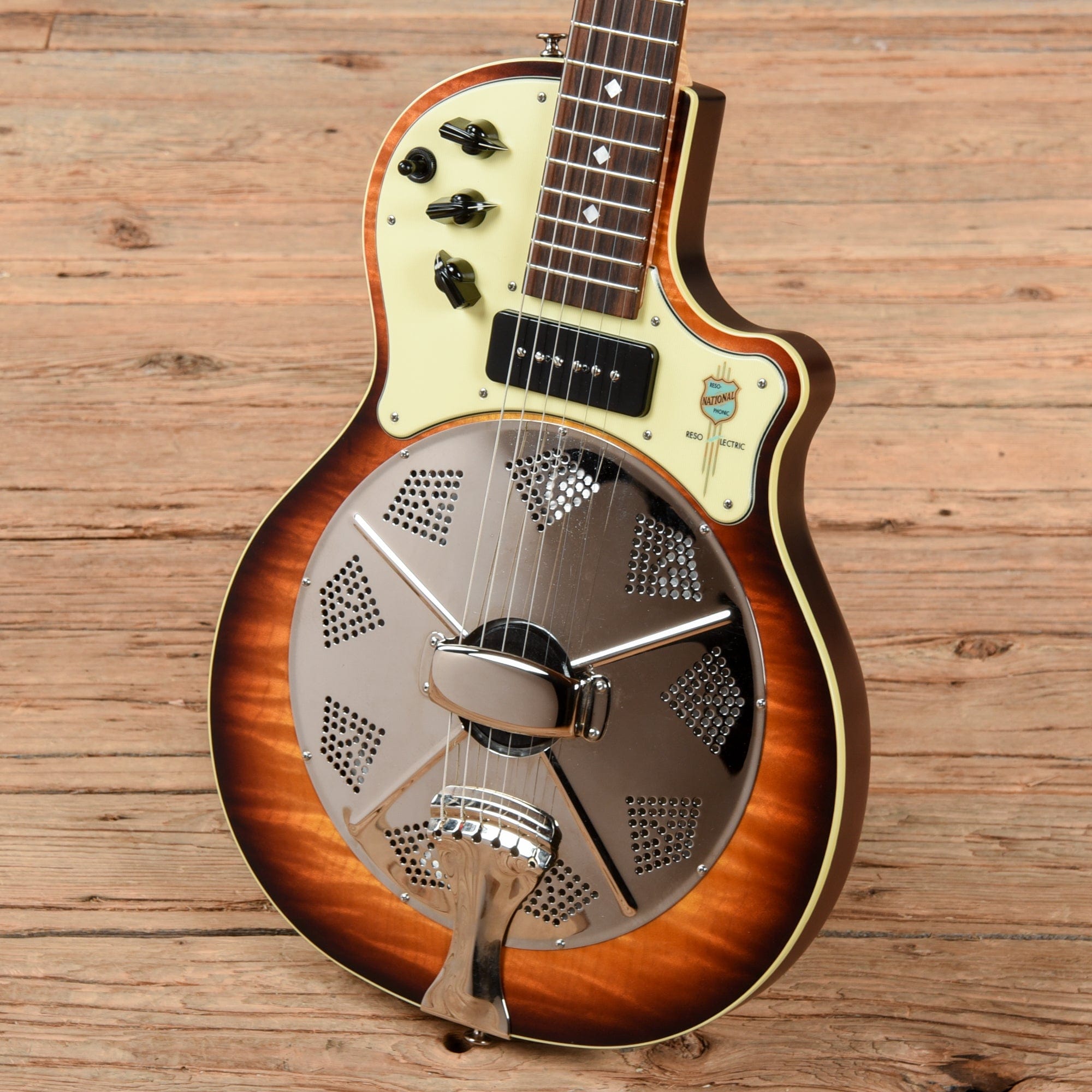 National National Reso-Phonic ResoLectric Revolver Sunburst – Chicago ...