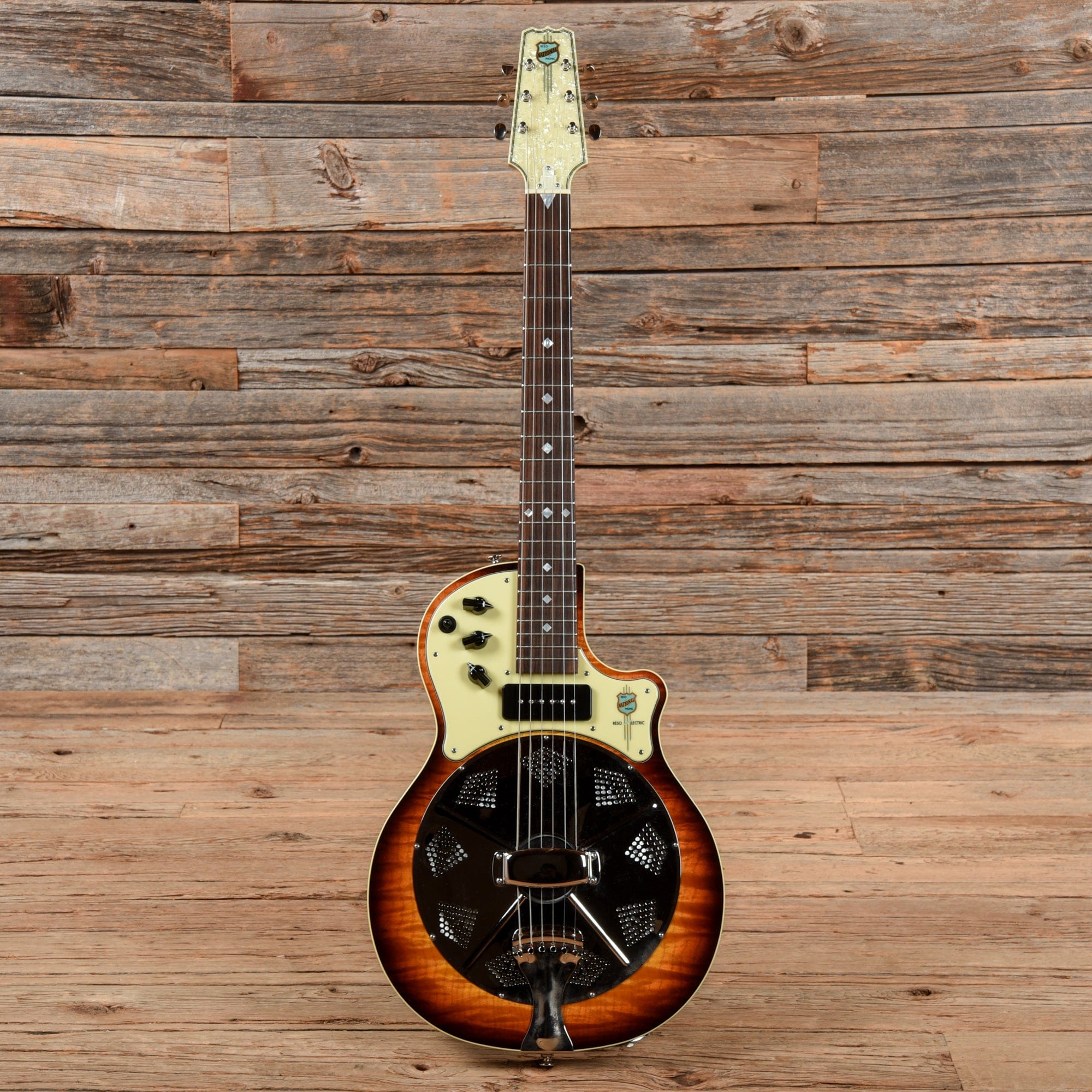 National National Reso-Phonic ResoLectric Revolver Sunburst – Chicago ...