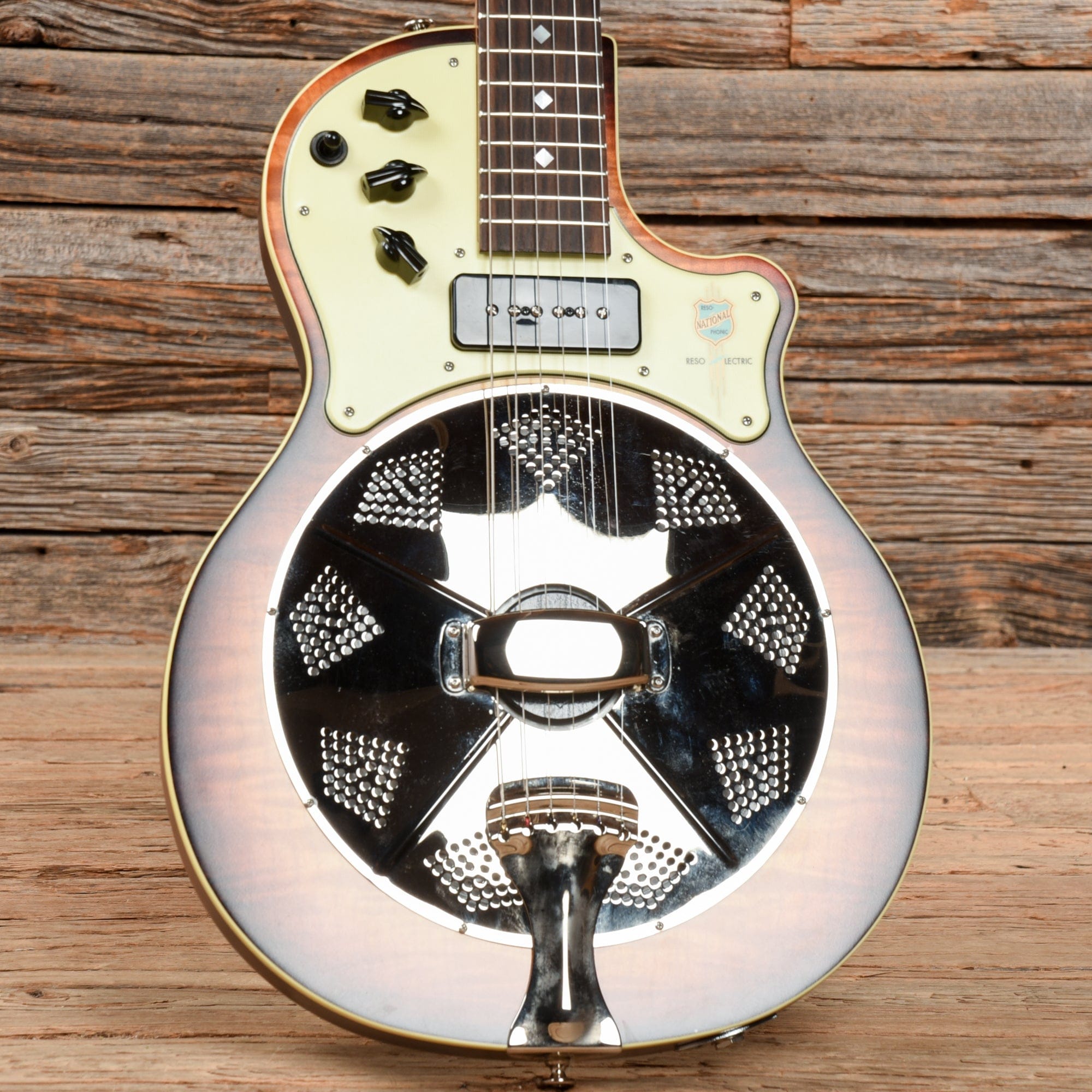 National National Reso-Phonic ResoLectric Revolver Sunburst – Chicago ...