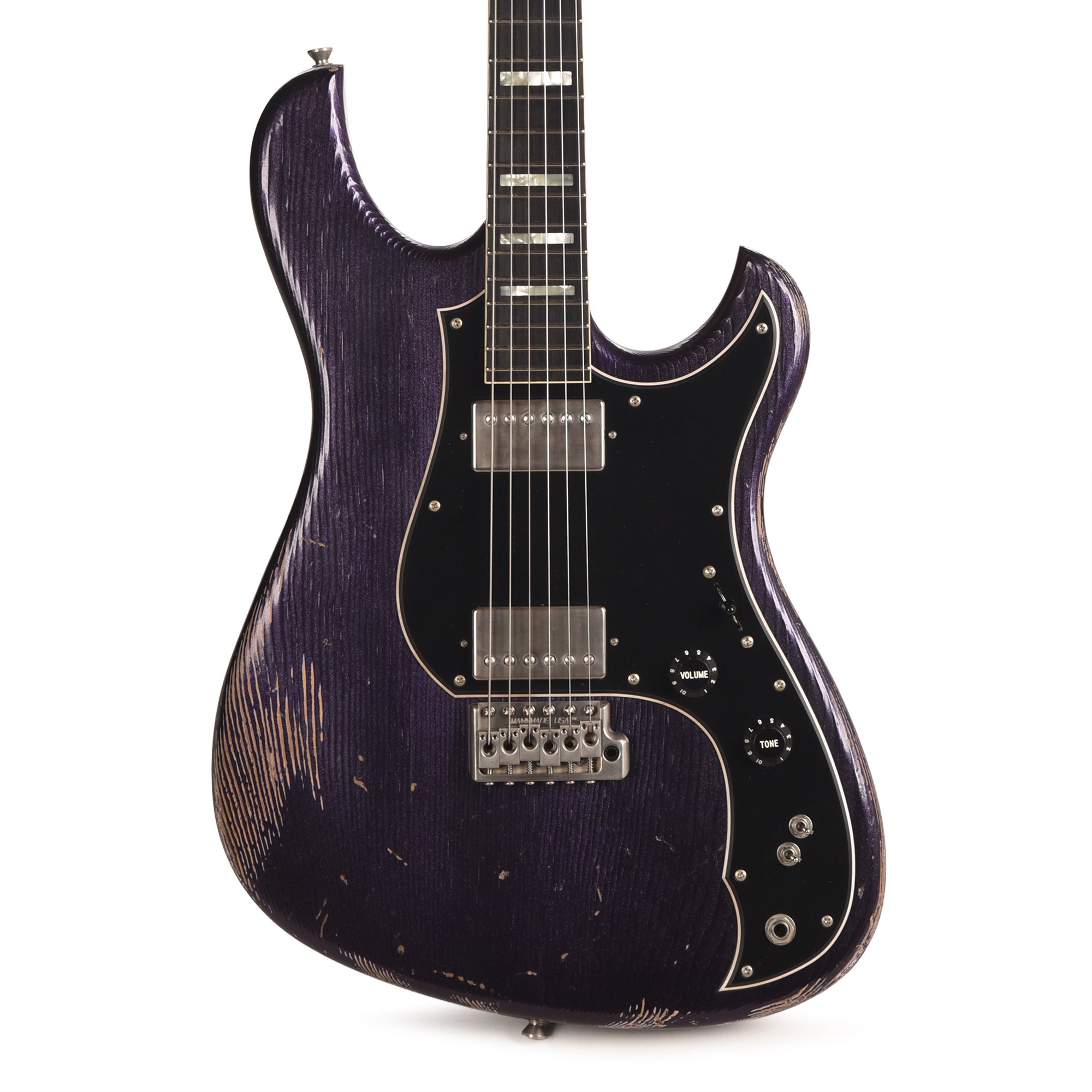 Novo Idris H2 Purple Stranger Medium Distress w/ Fralin Modern PAF Pic ...