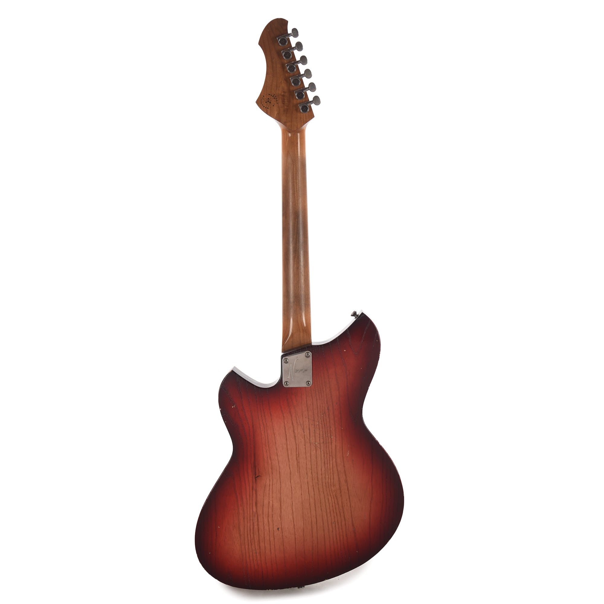 Novo Miris J Bonfire Slab Body Design & S Hole w/Fralin P-90s – Chicago ...