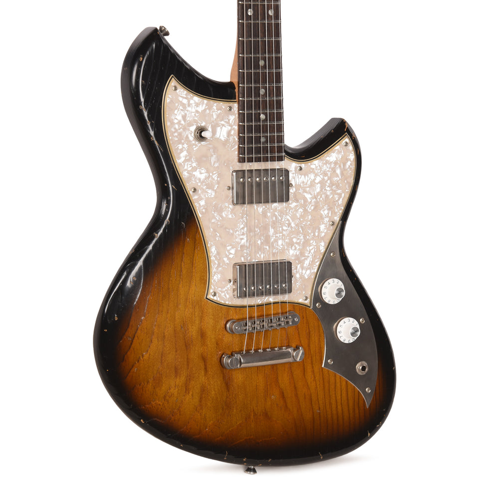 Novo Serus H2 Light Distress 2-Tone Burst w/Fralin Pure PAFs – Chicago ...