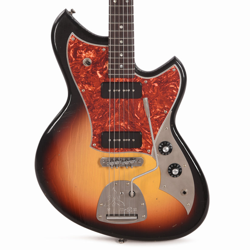 Novo Serus J '64 3-Tone Burst Light Distress w/Fralin P-90 Pickups ...