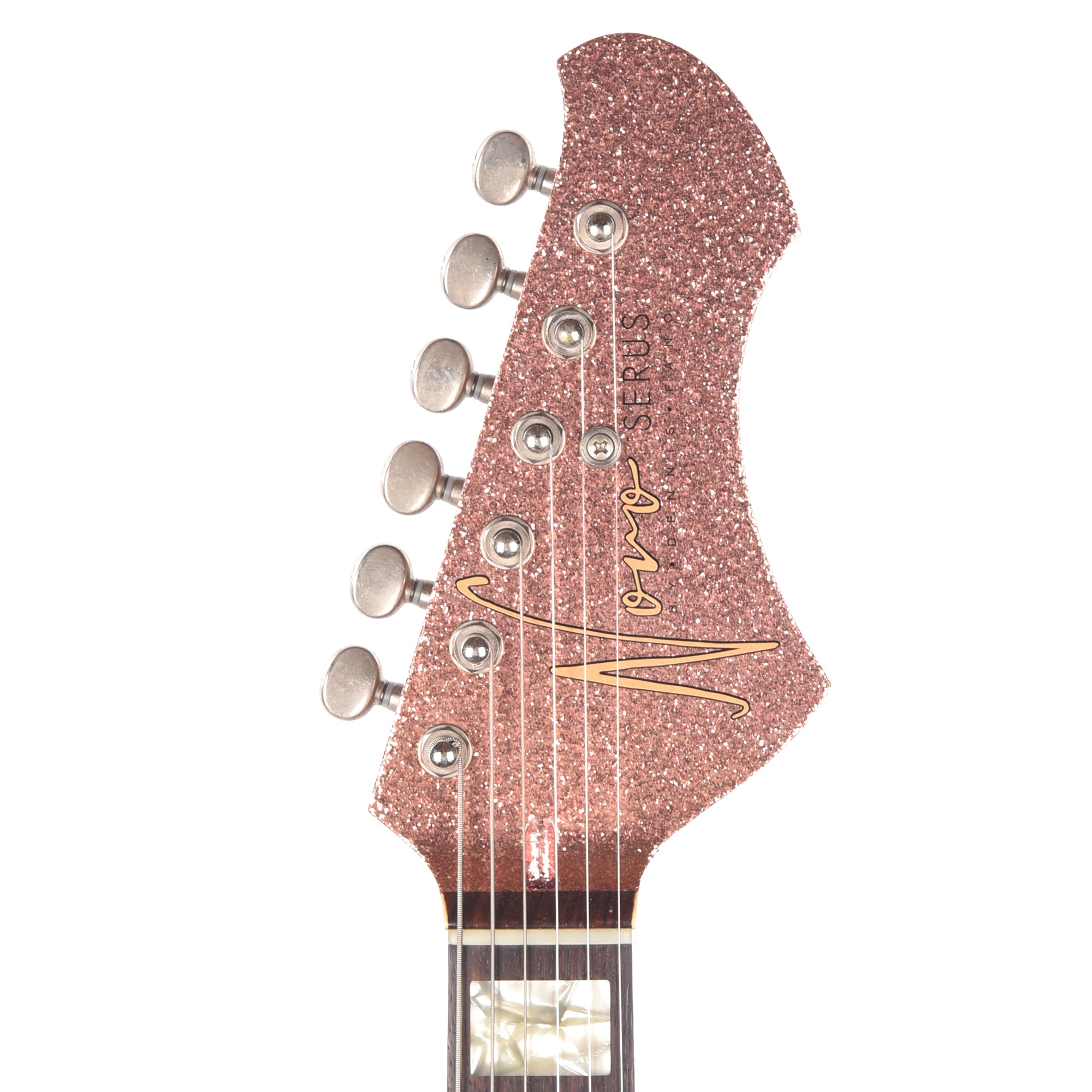 Novo Serus J Burgundy Sparkle Extra Light Distress w/Lollar Firebird P ...