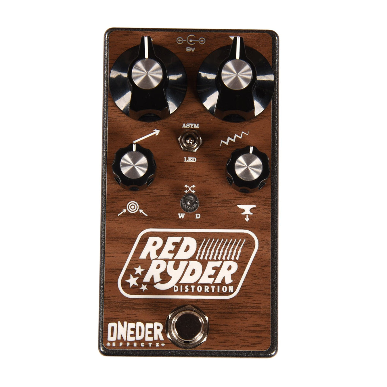 Oneder Effects Red Ryder Distortion Pedal Gunmetal – Chicago Music Exchange