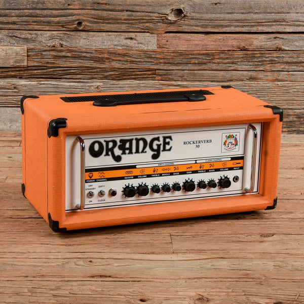 Orange Rockerverb 50 2-Channel 50-Watt Guitar Amp Head – Chicago Music ...