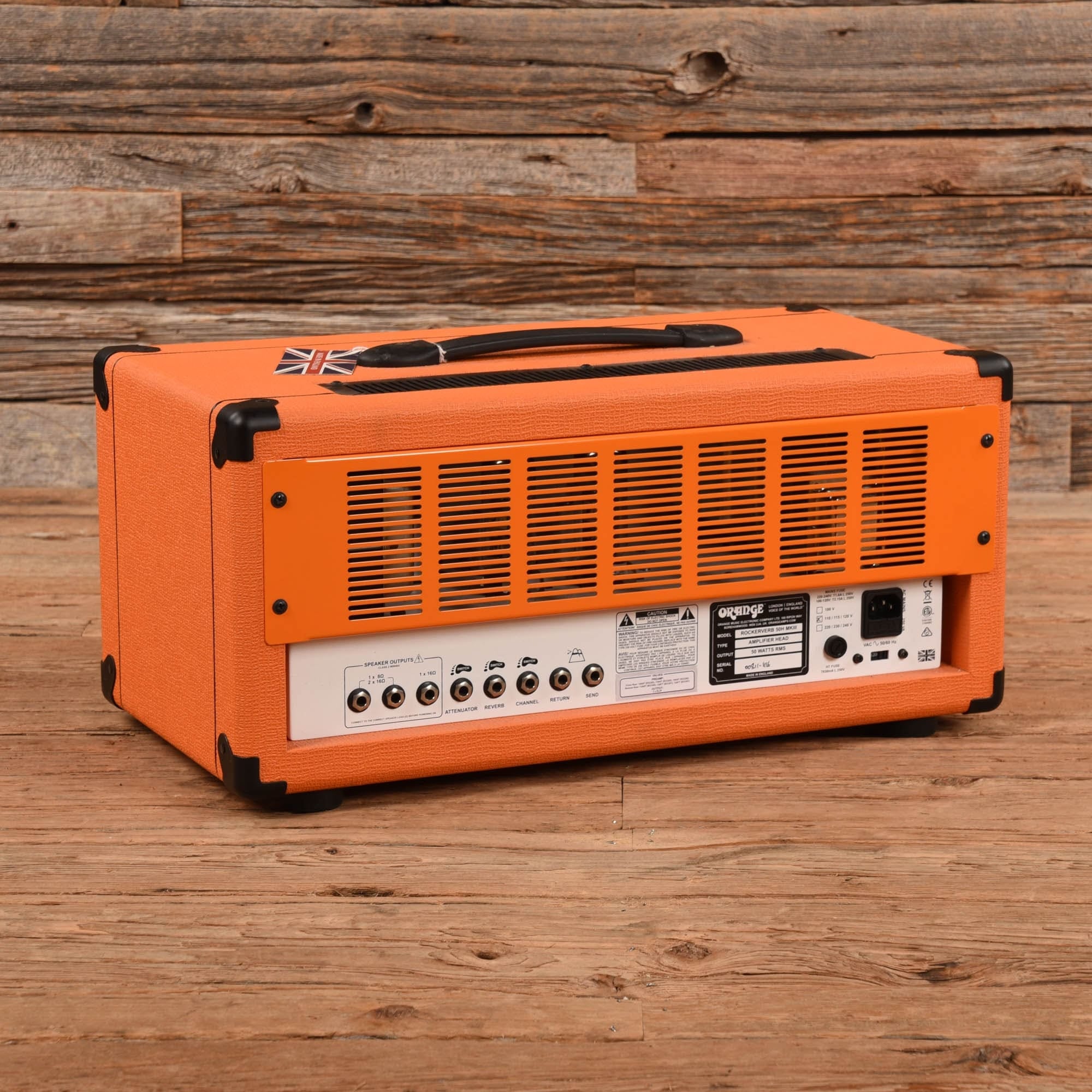 Orange Rockerverb 50 Mk III 50-Watt Guitar Amp Head – Chicago Music ...