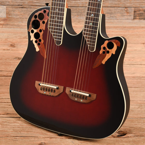 Ovation CSE225 Celebrity Double Neck Sunburst – Chicago Music Exchange