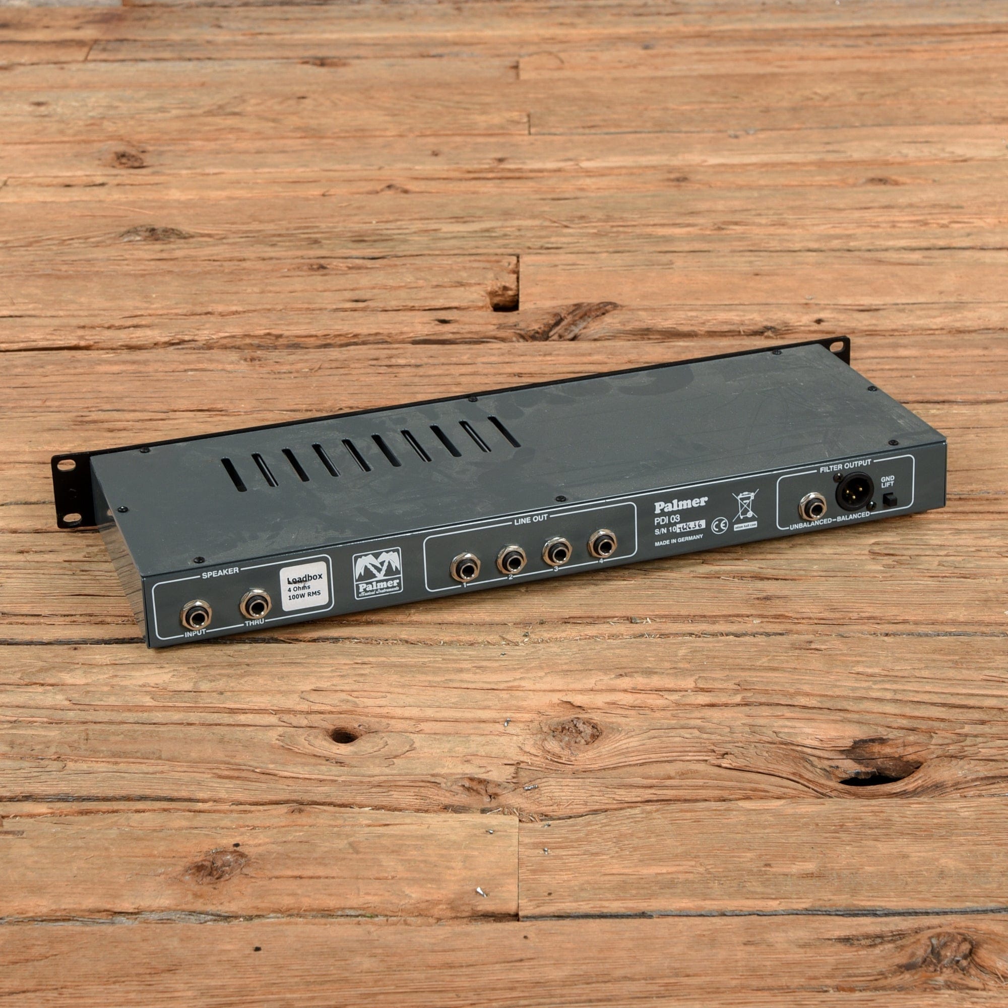 Palmer PDI-03 4ohm Speaker Simulator – Chicago Music Exchange