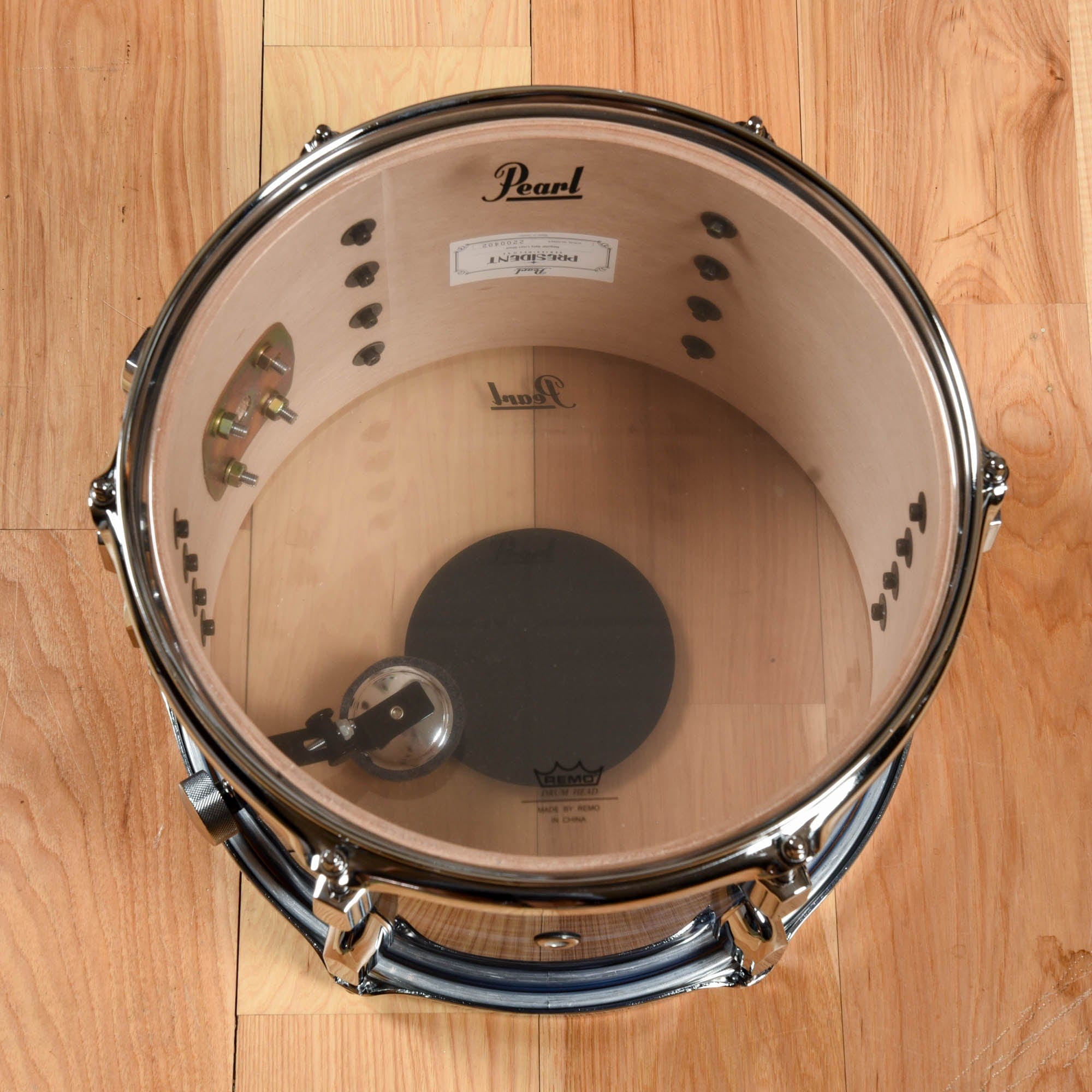 Pearl President Series Deluxe 4pc. Drum Kit Ocean Ripple 12/14/20/6.5x ...