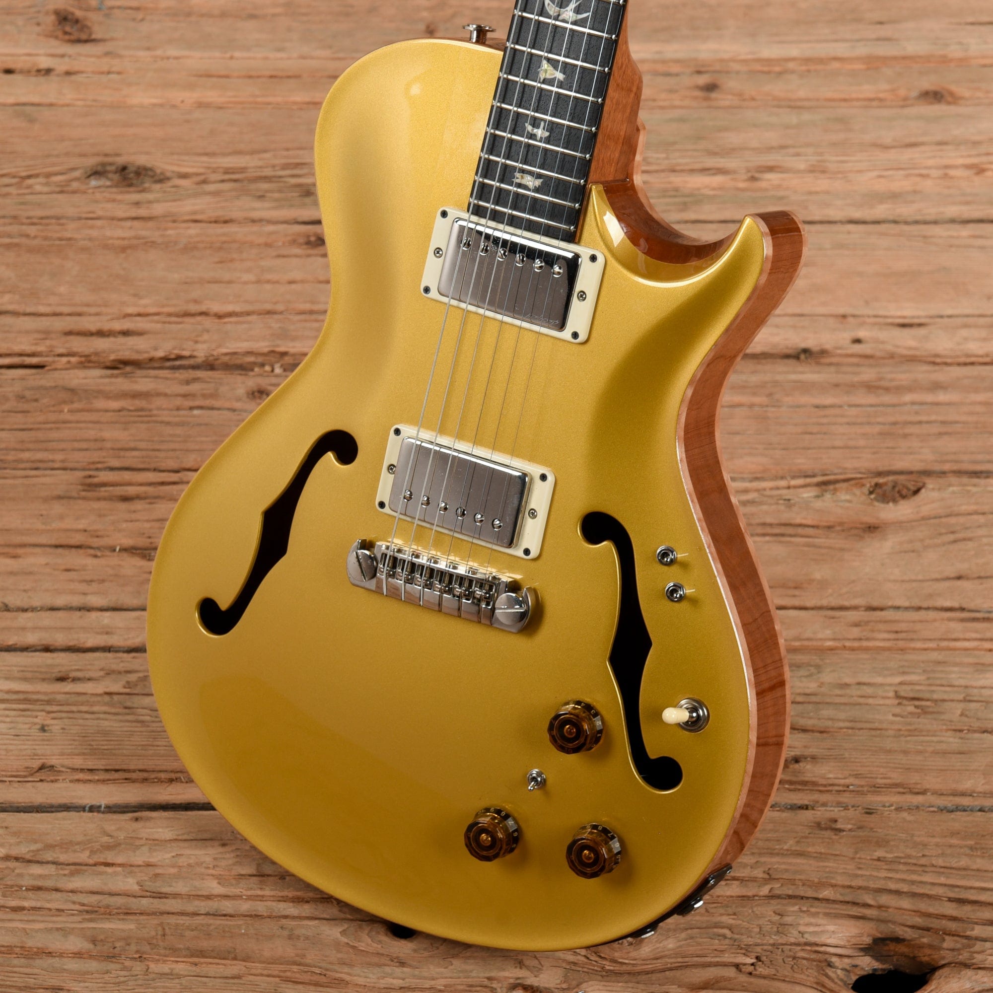 PRS Single Cut Hollowbody II Piezo Goldtop Refin 2014 – Chicago Music ...