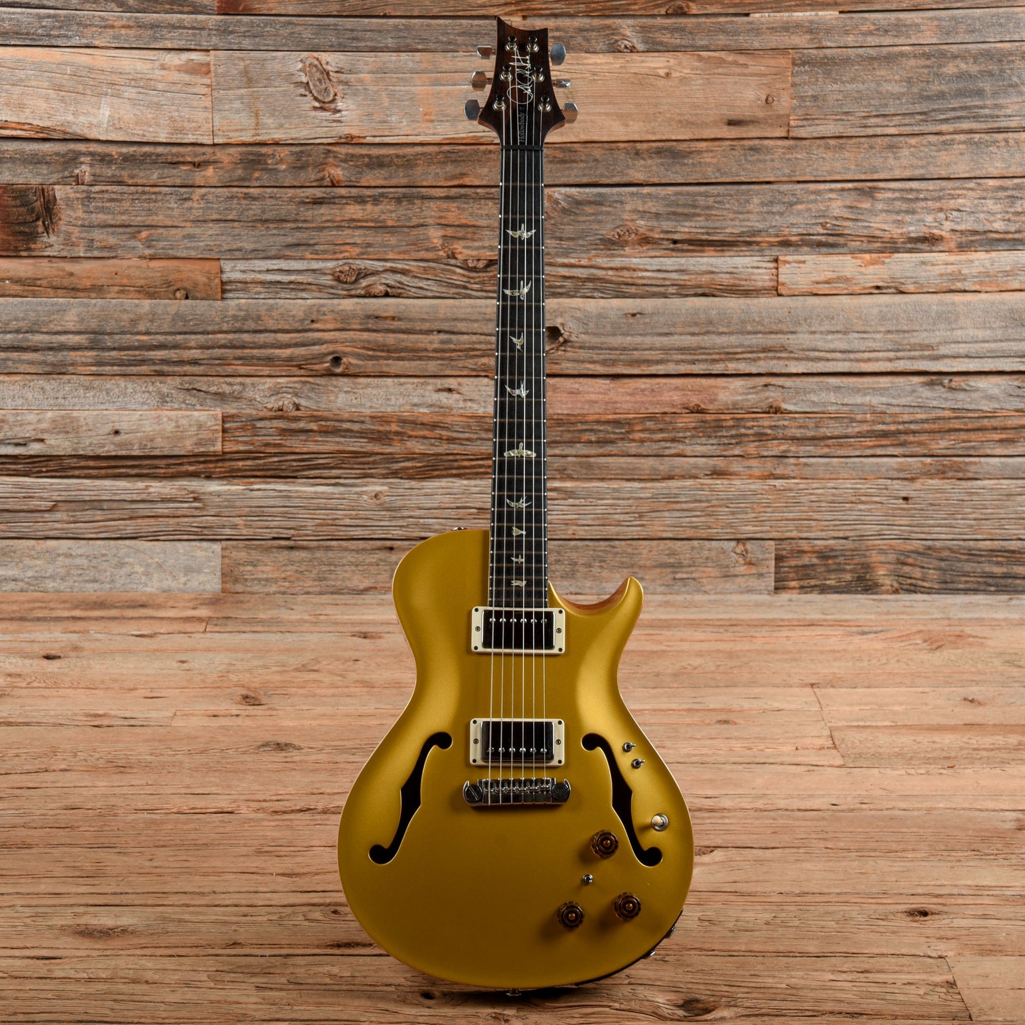 PRS Single Cut Hollowbody II Piezo Goldtop Refin 2014 – Chicago Music ...