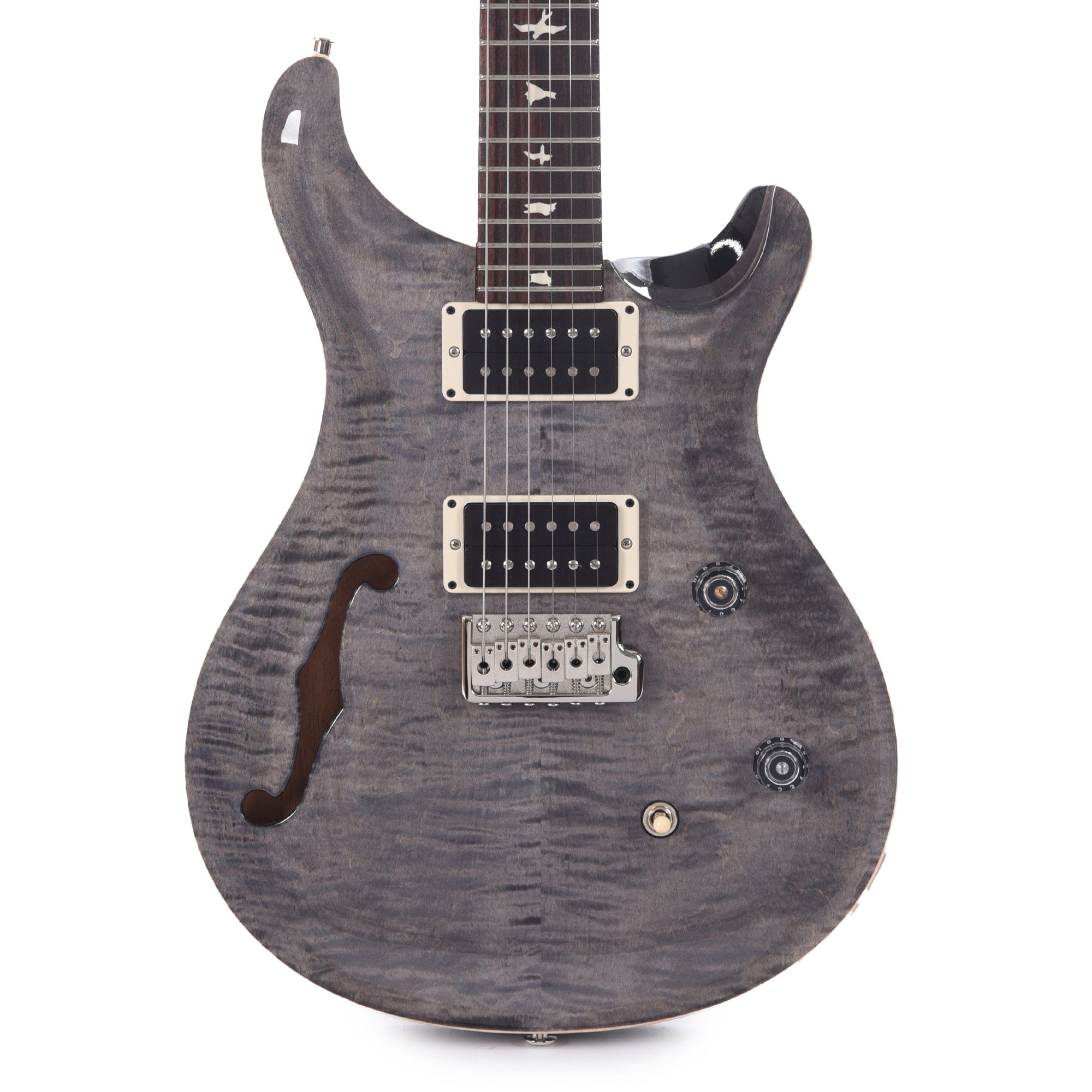 PRS CE 24 Semi-Hollow Faded Gray Black – Chicago Music Exchange