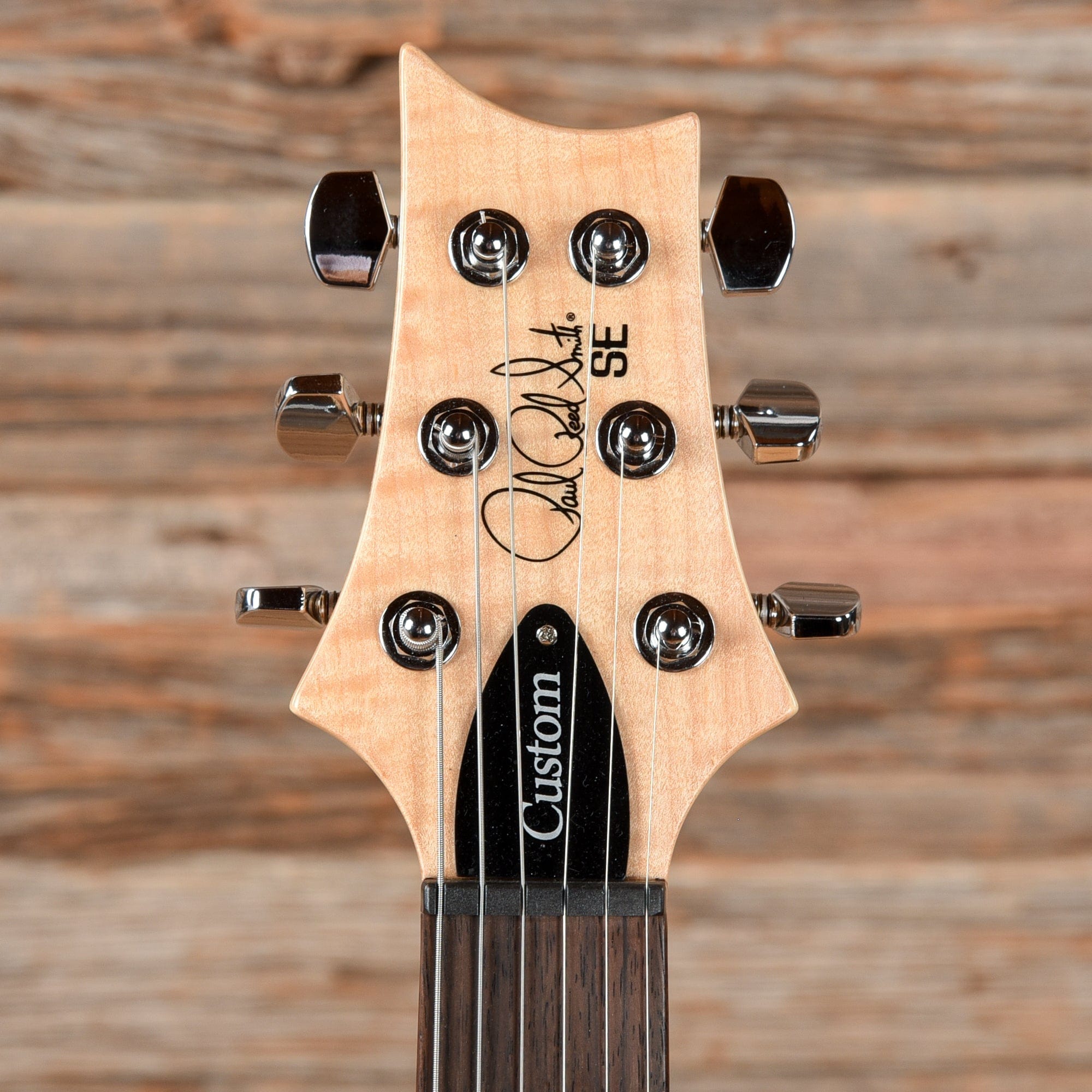 PRS SE Custom 24 Semi-Hollow Santana Yellow 2021 – Chicago Music Exchange