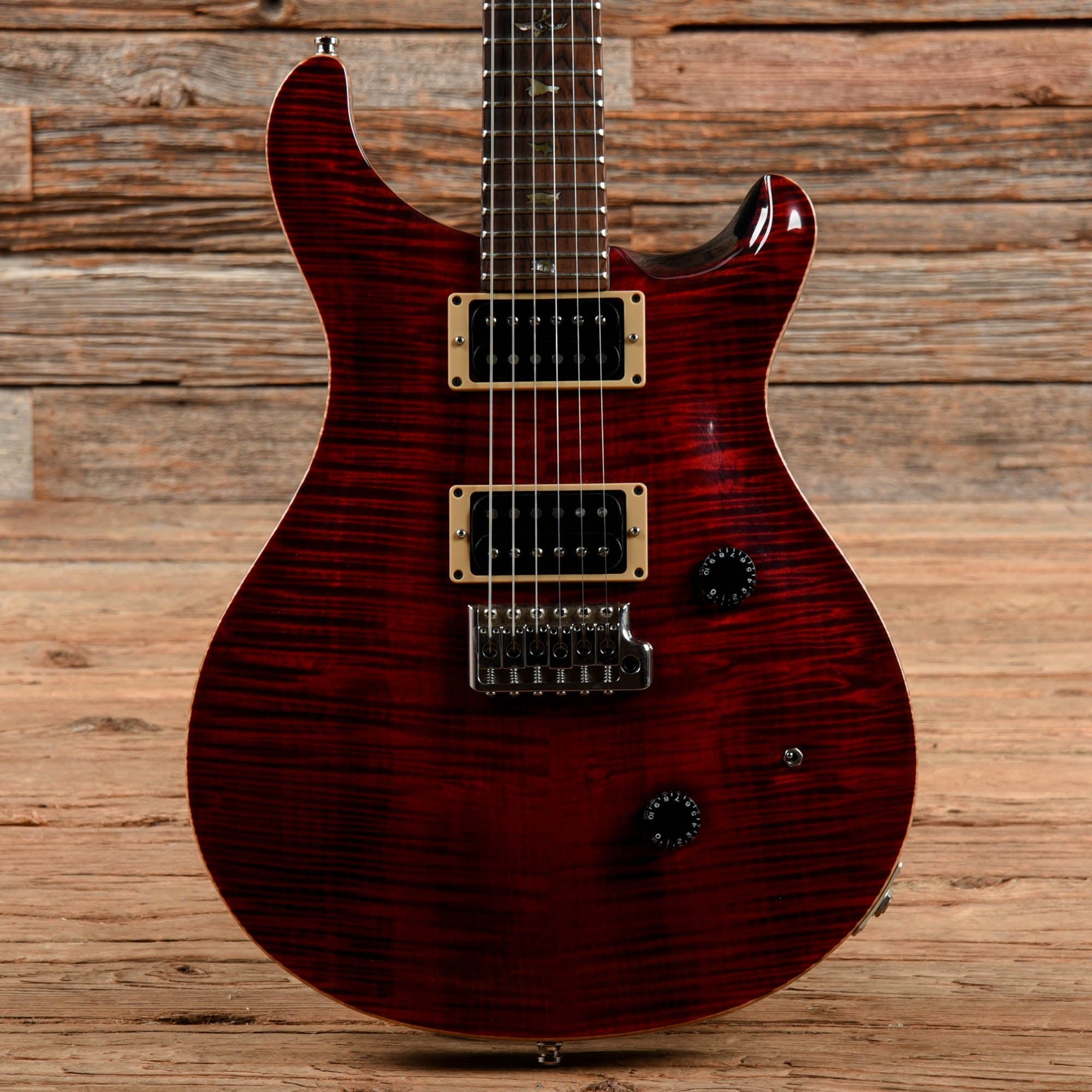 PRS Custom 24 10-Top Scarlet Red 1990 – Chicago Music Exchange