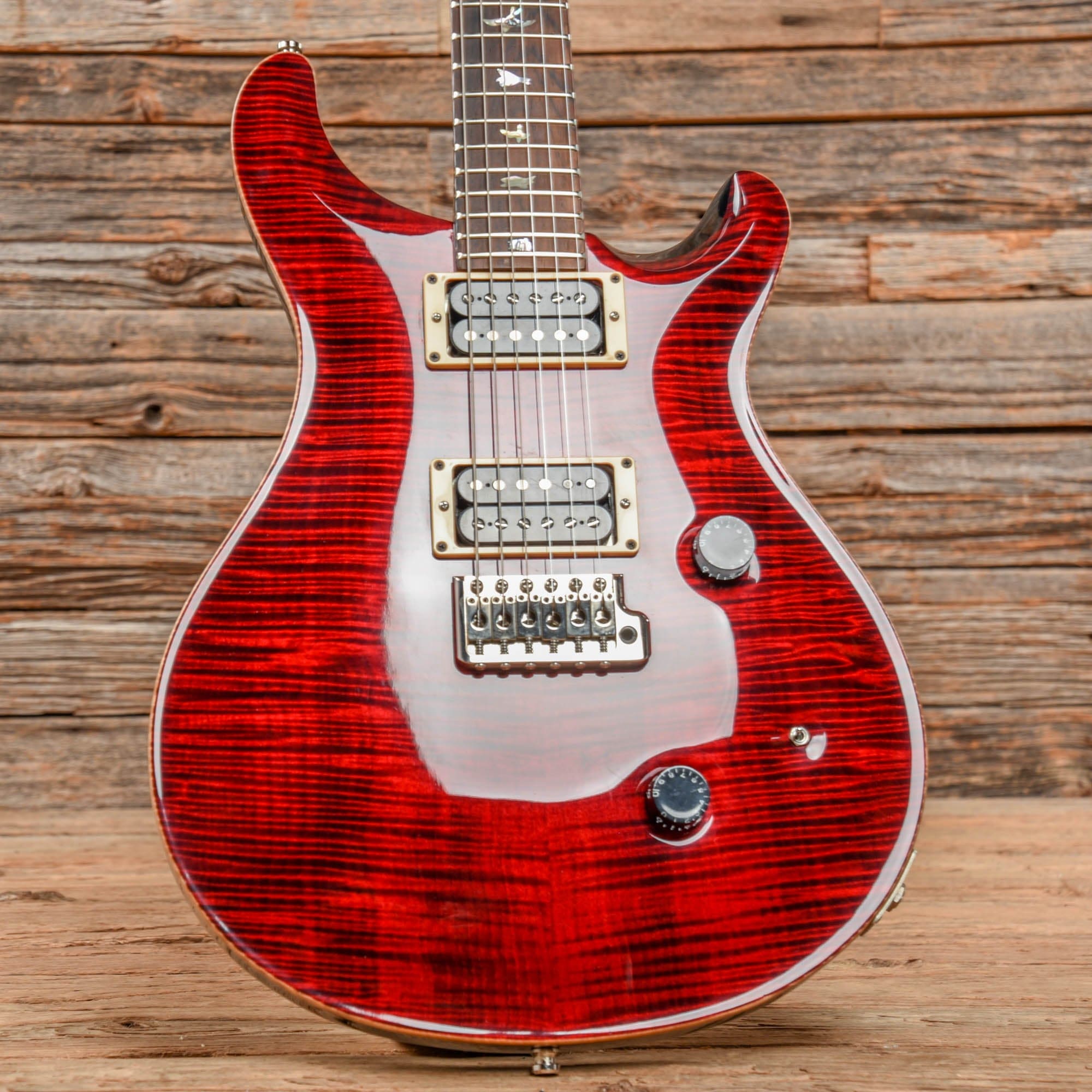 PRS Custom 24 10-Top Scarlet Red 1990 – Chicago Music Exchange