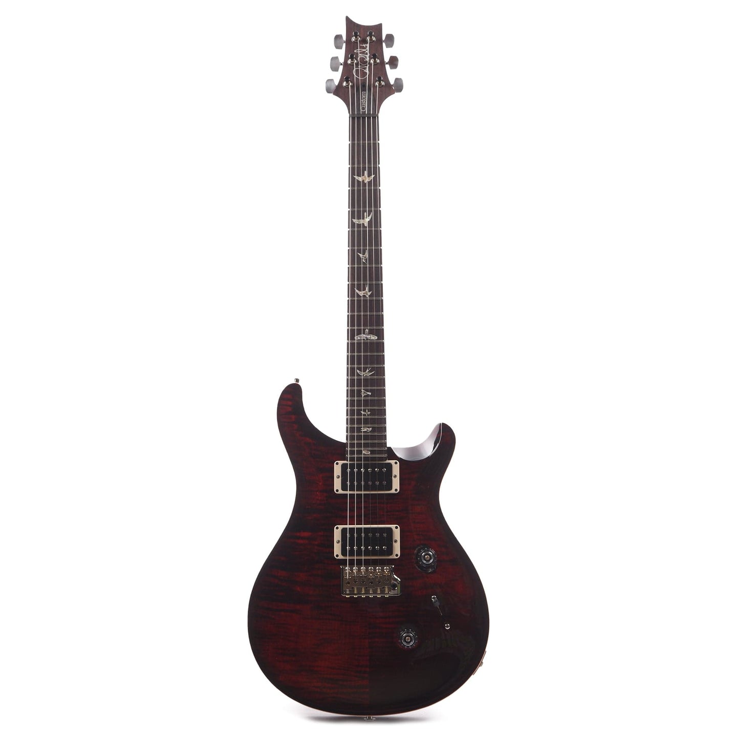 PRS Custom 24 Fire Red Burst – Chicago Music Exchange