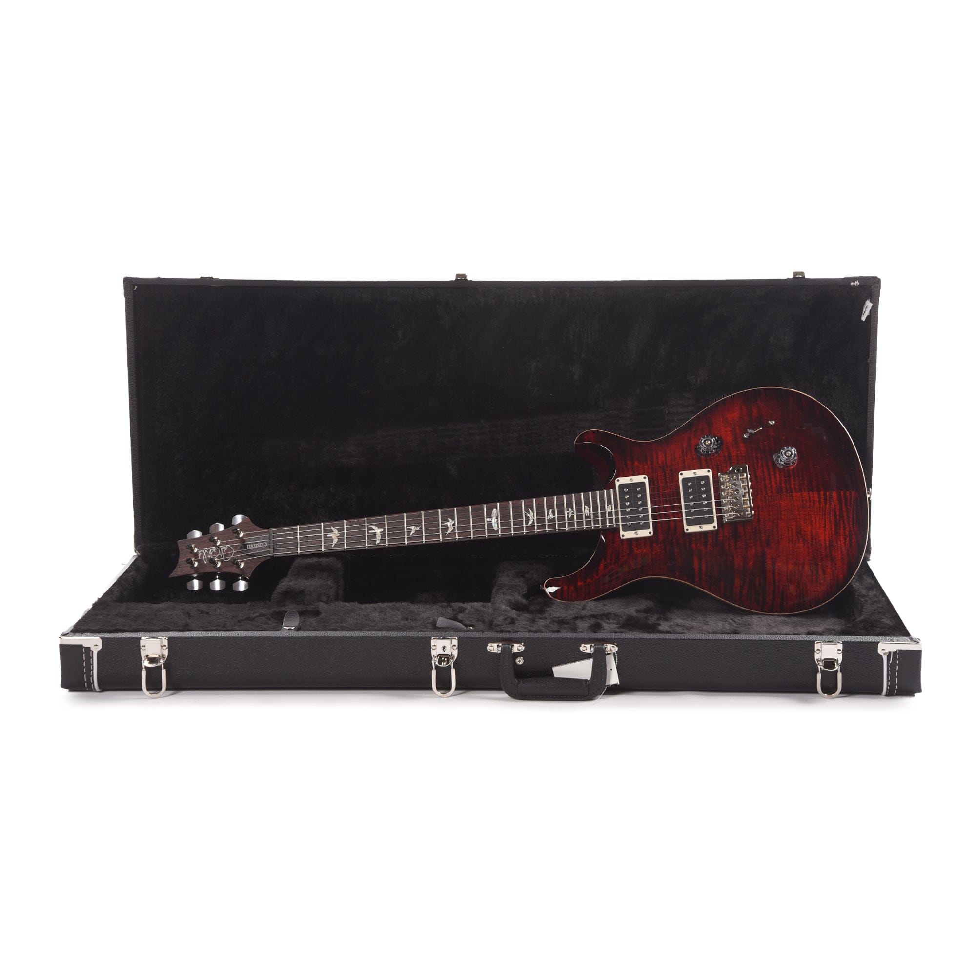 PRS Custom 24 Fire Red Burst – Chicago Music Exchange