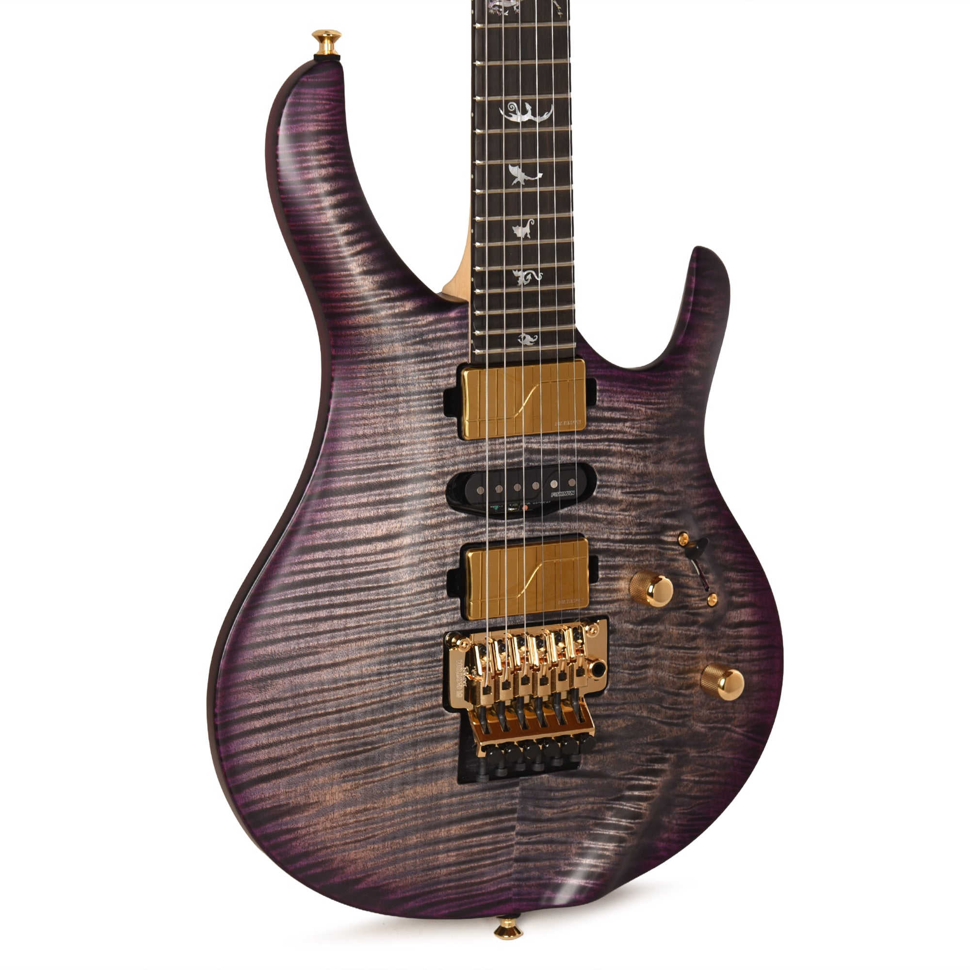PRS Limited Edition Chleo Charcoal Purple Wraparound Burst w/Herman Li ...